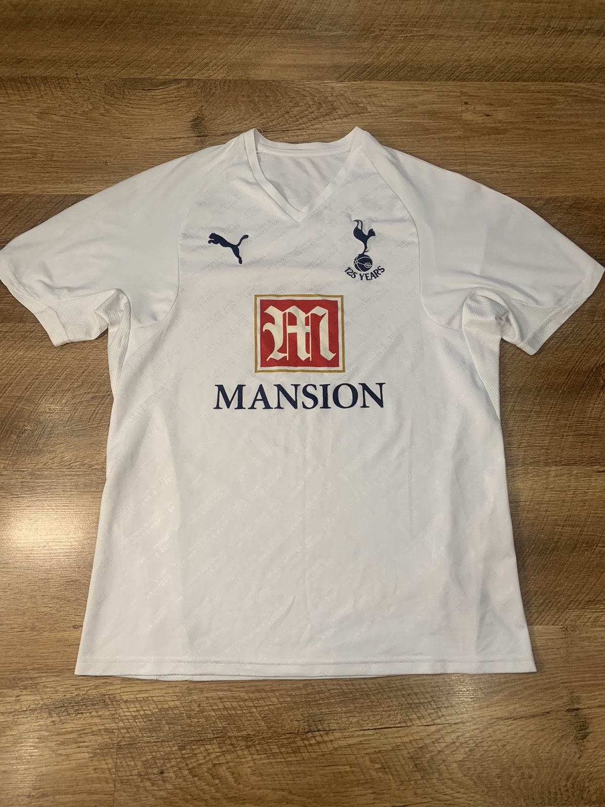 Jersey × Puma × Soccer Jersey TOTTENHAM 2007HOME FOOTBALL SHIRT SOCCER ...