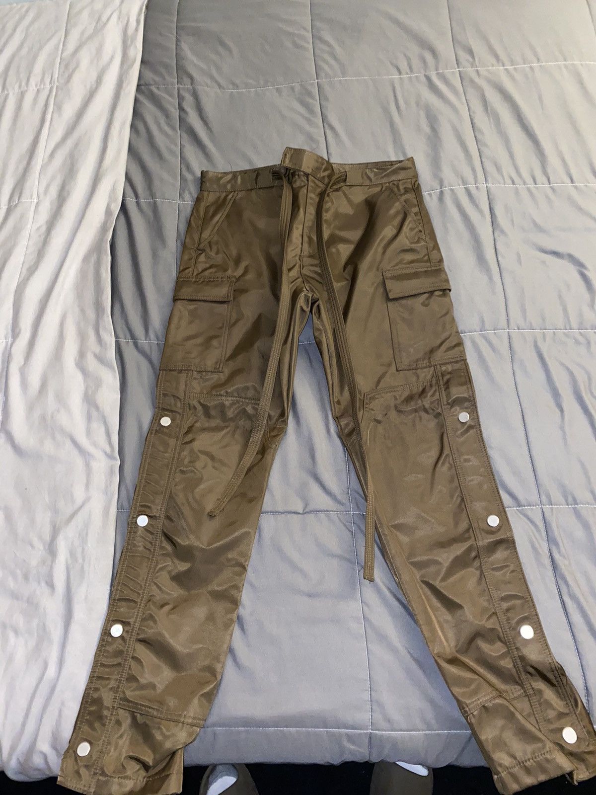 Mnml Mnml Nylon Snap Cargo Pants Grailed