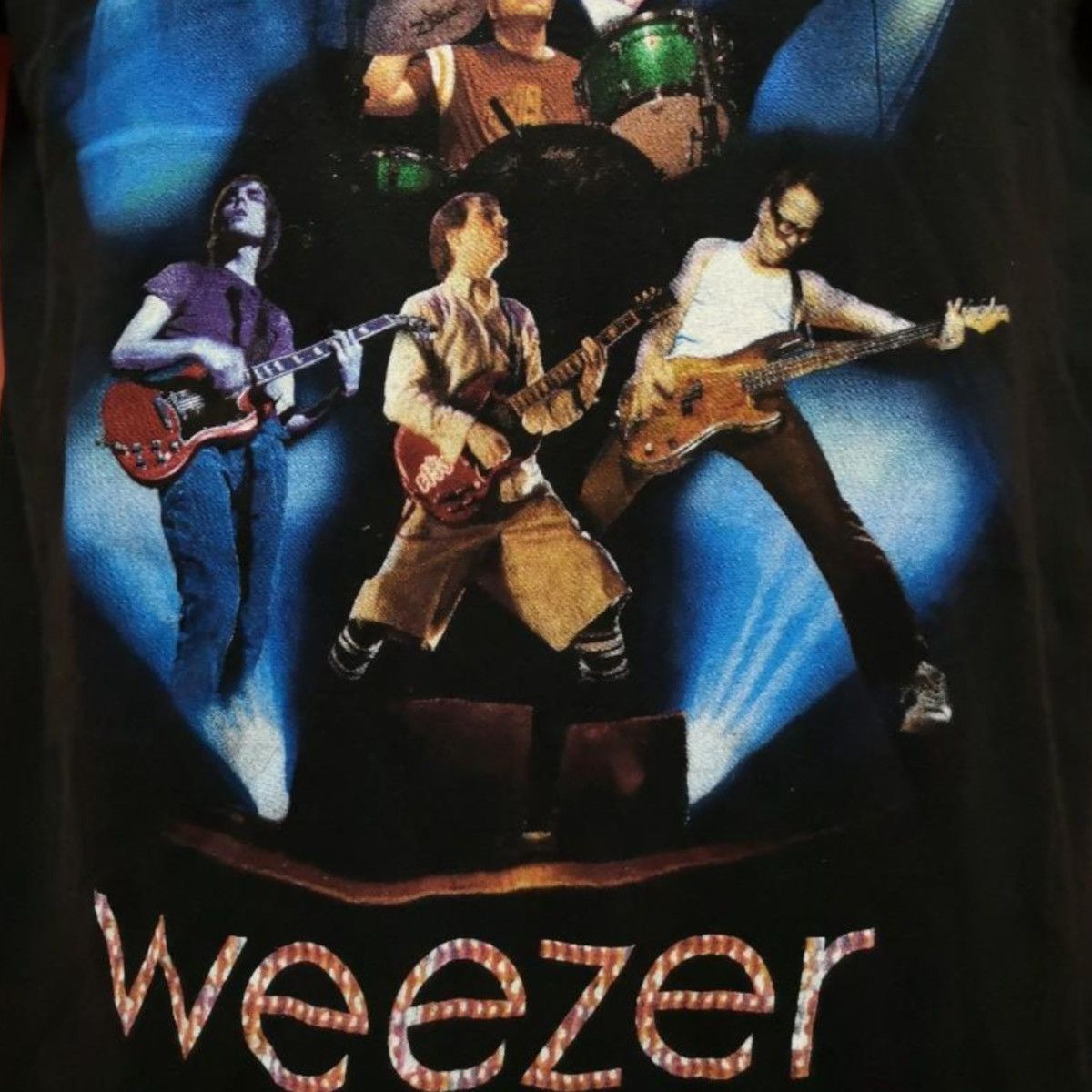 Band Tees × Rock Band × Streetwear WEEZER 2008 TROUBLE MAKER TOUR SHIRT ...