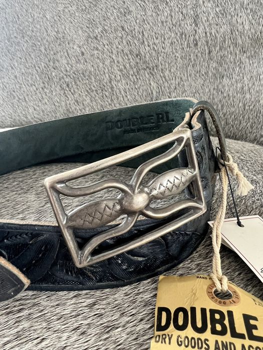 RRL Ralph Lauren RRL Western Belt - Indigo | Grailed