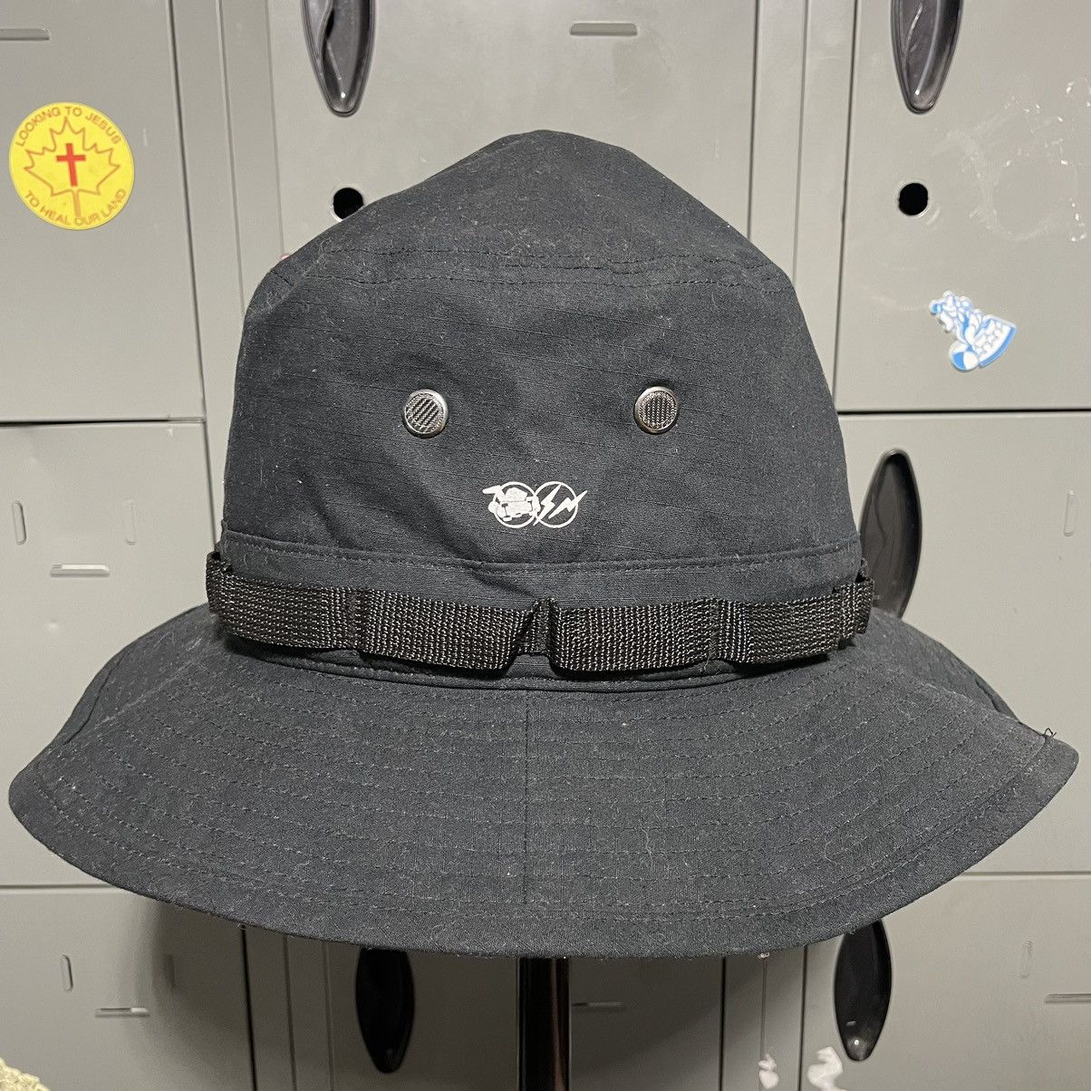 Fragment Design × Stussy × Vintage 2015 Stussy x Fragment Boonie Bucket ...