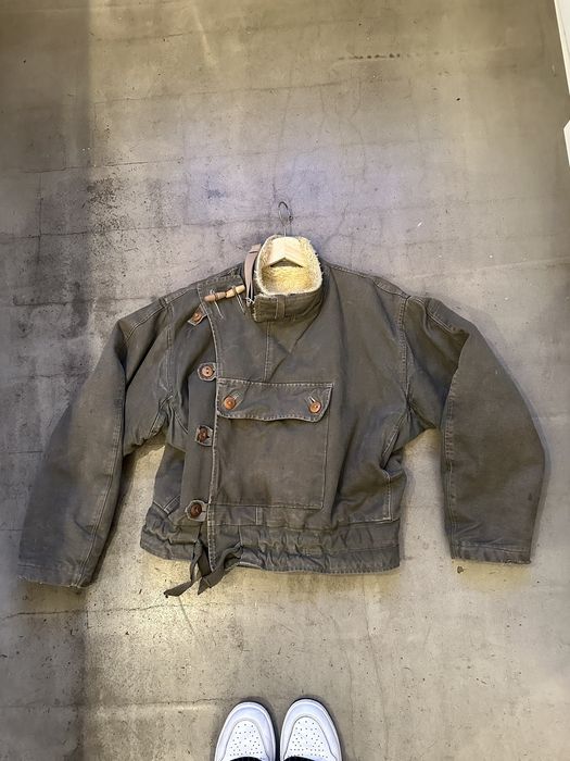 Vintage Swedish Army/Police motorcycle jacket | Grailed