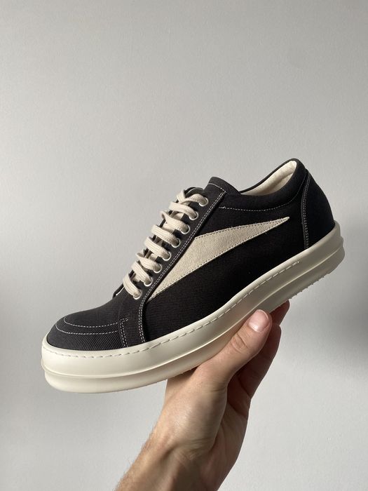 Rick Owens Rick Owens SS23 EDFU vintage Vans Sneakers Dark Dust | Grailed