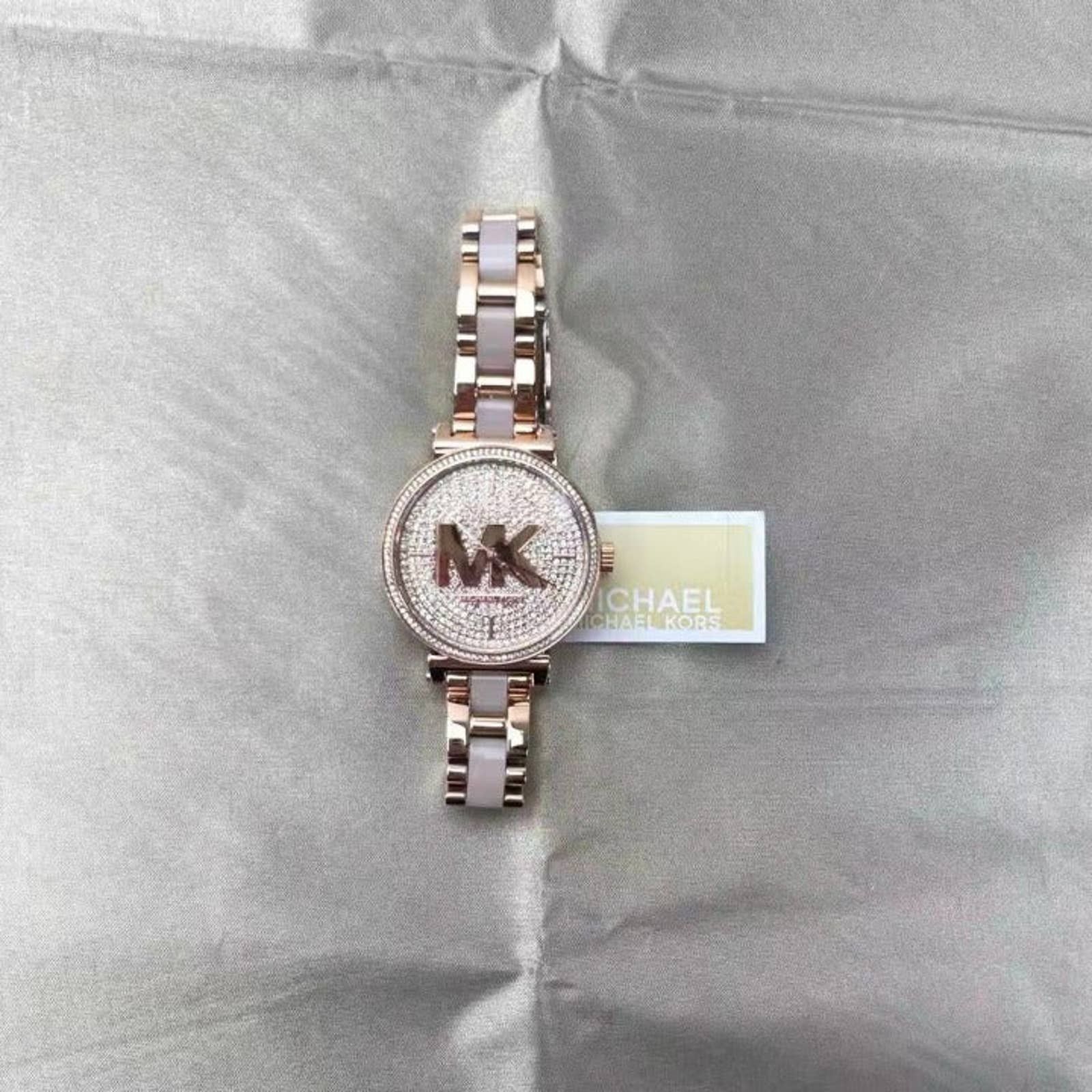 Michael Kors Michael Kors MK4336 Women's Sofie Rose Gold Stainless ...