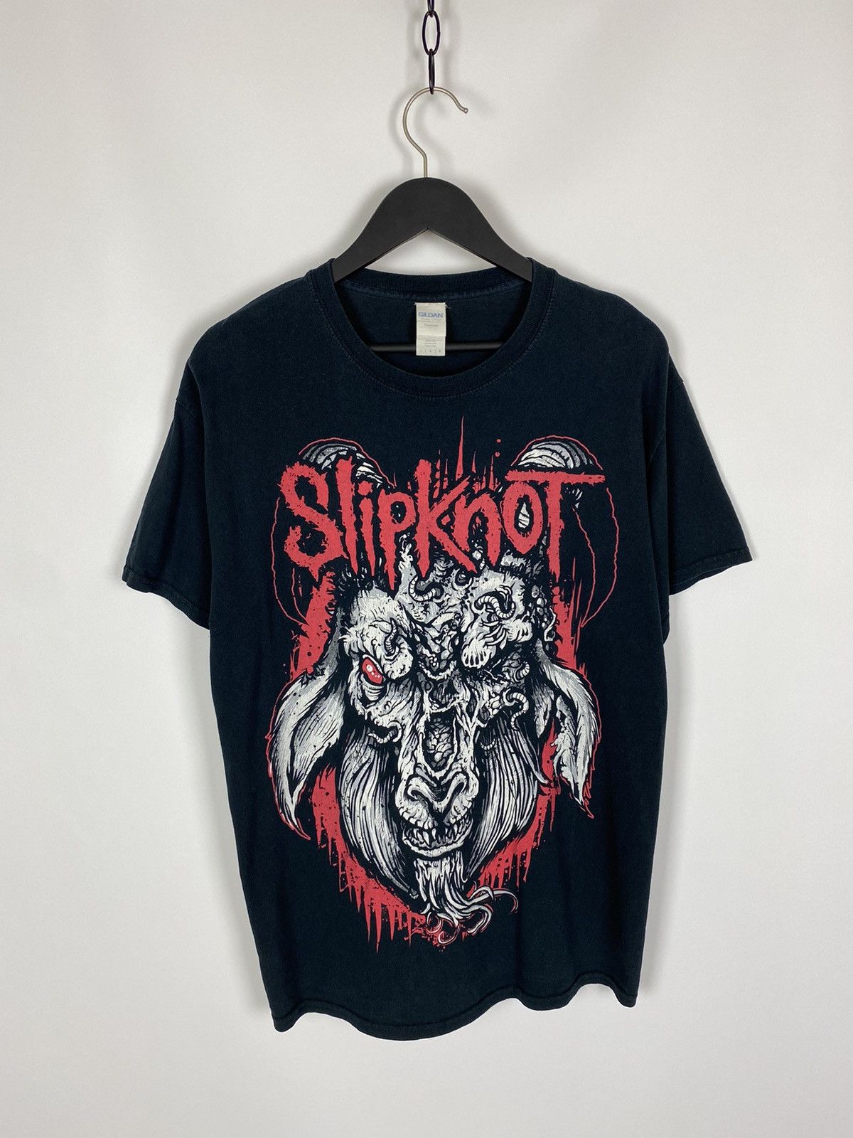 Band Tees × Vintage 2015 Slipknot Rotting Goat Graphic T-Shirt | Grailed