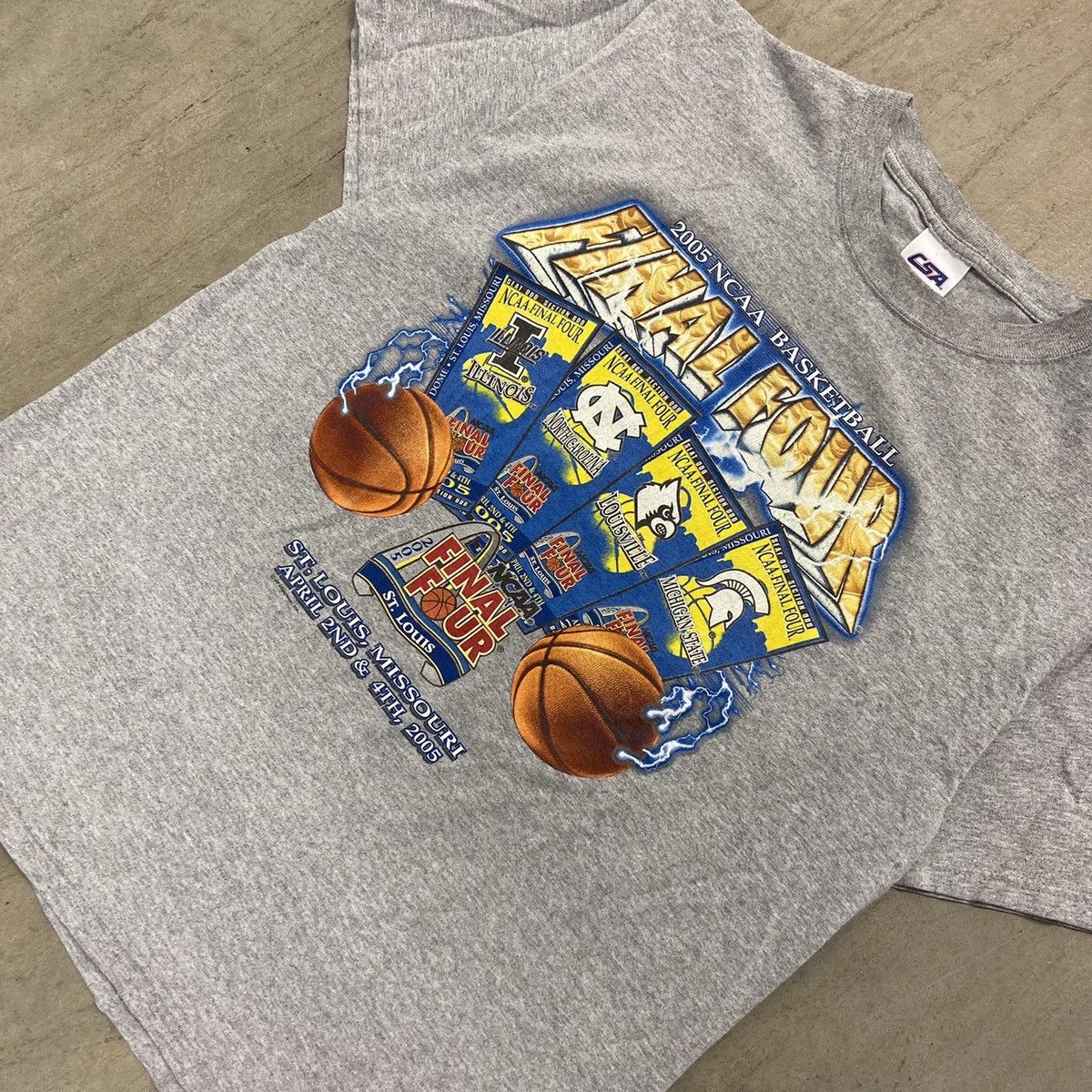 Vintage Vintage 2005 NCAA Final Four Basketball T-Shirt | Grailed