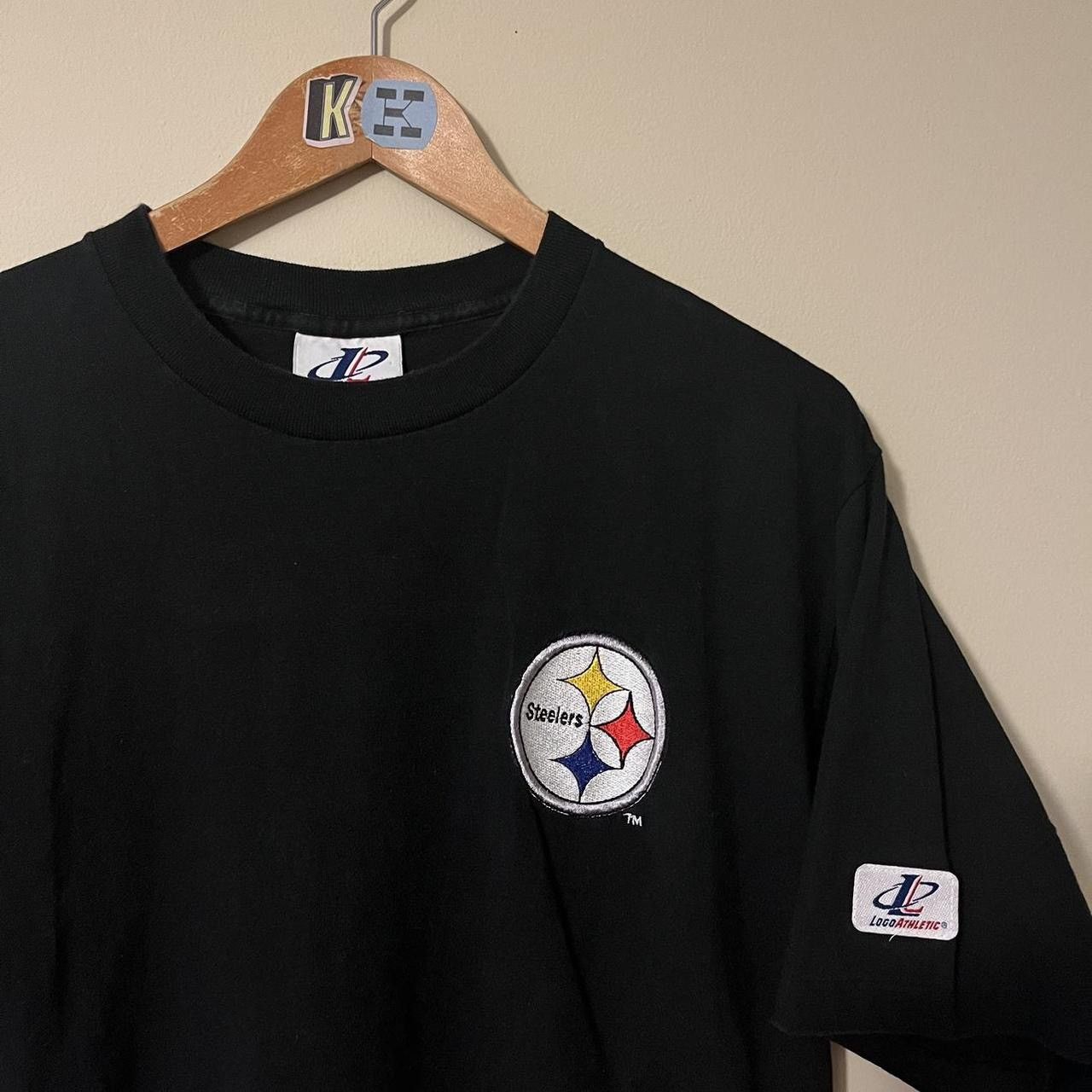 Vintage VTG 90’s Single Stitch Steelers Logo Athletics TShirt | Grailed