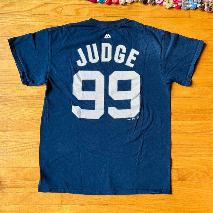 MLB Majestic New York Yankees Aaron Judge Jersey T-Shirt | Grailed