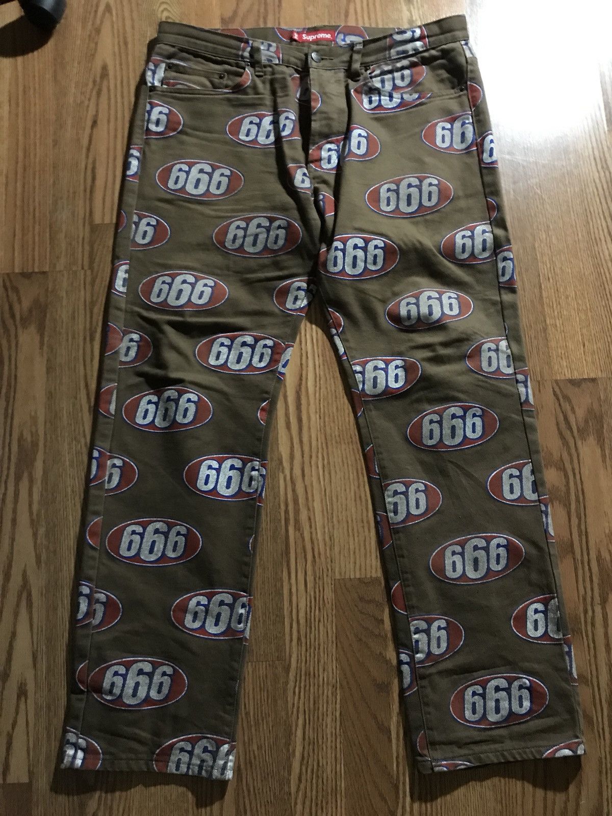 Supreme Supreme 666 Pants | Grailed