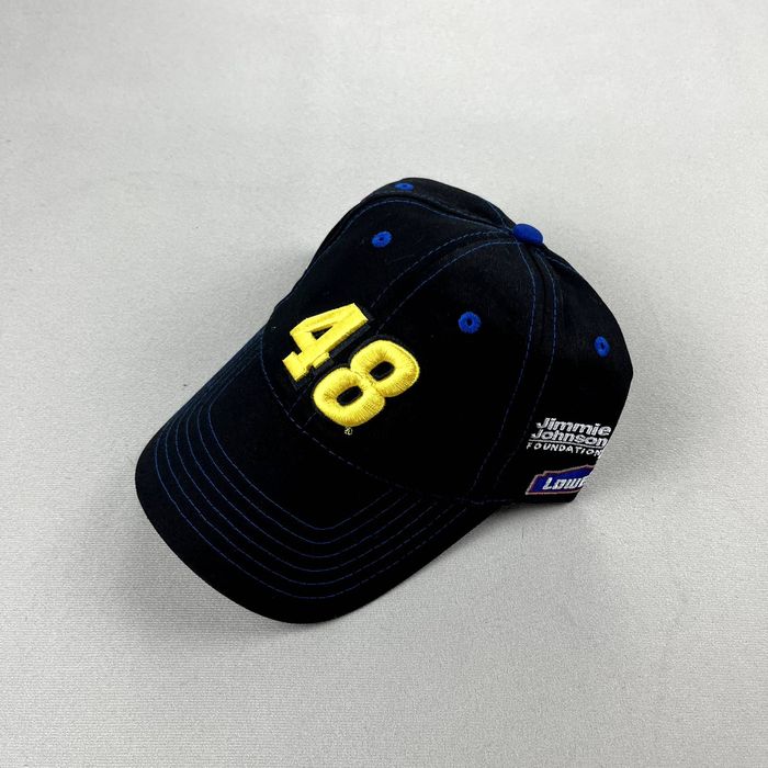 Chase Authentics NASCAR Racing Hat Strapback Black 48 Chase Motorsports ...