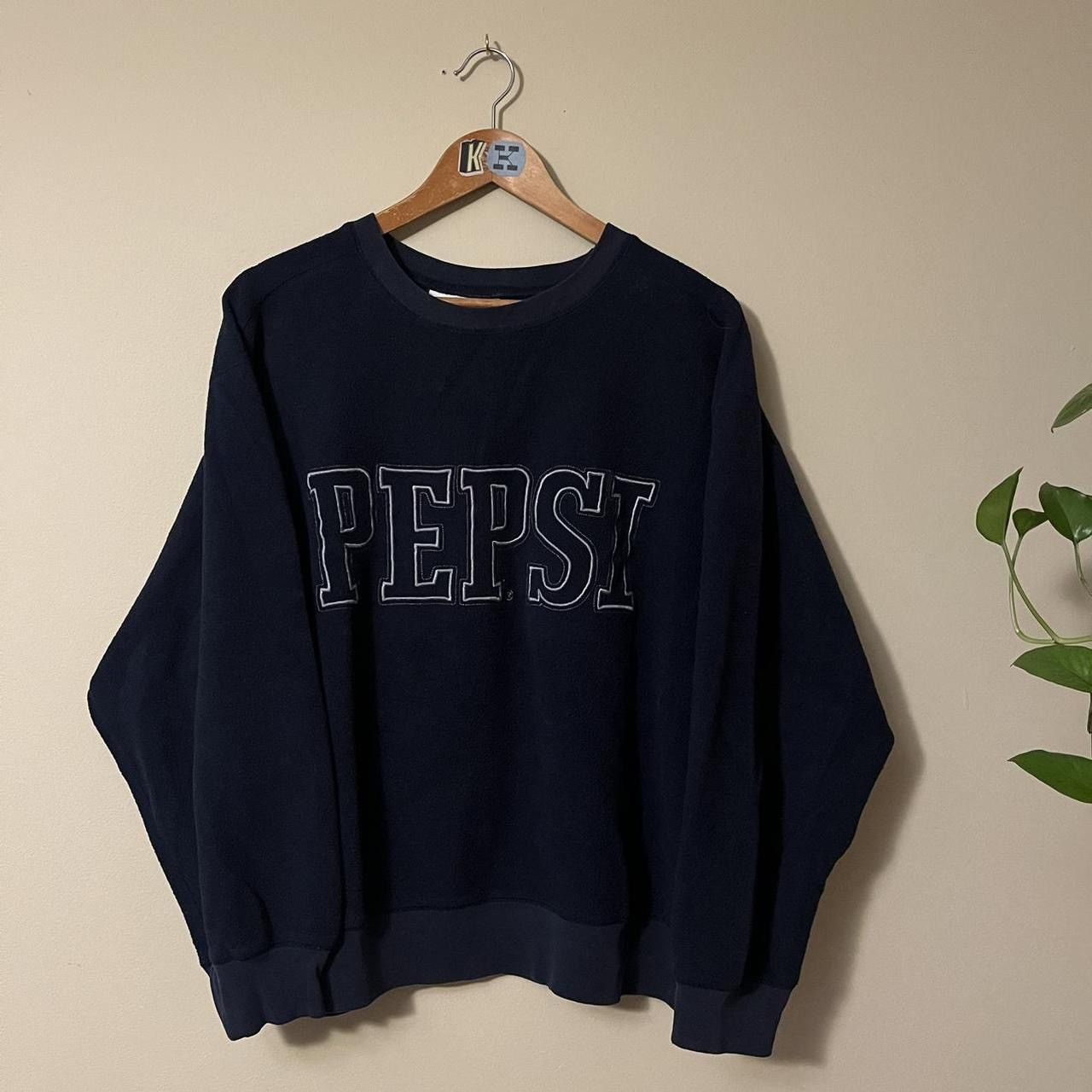 Pepsi × Streetwear × Vintage Vintage Pepsi Cola Inside Out Logo Navy ...