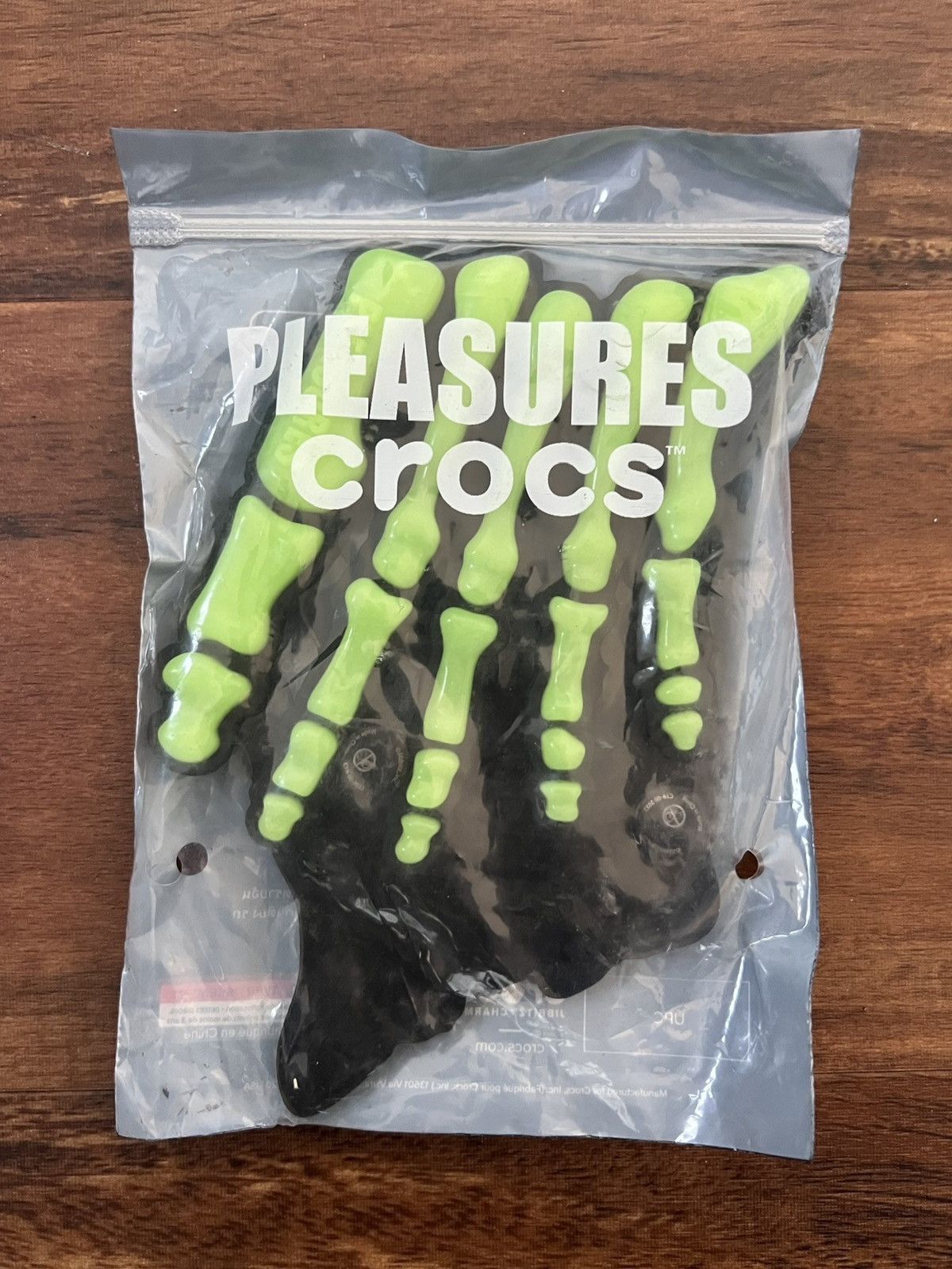Crocs Jibbitz Skeleton Green | Grailed