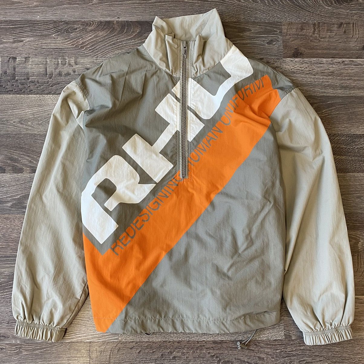 Rhude × Streetwear Rhude redesigning human uniform track jacket | Grailed