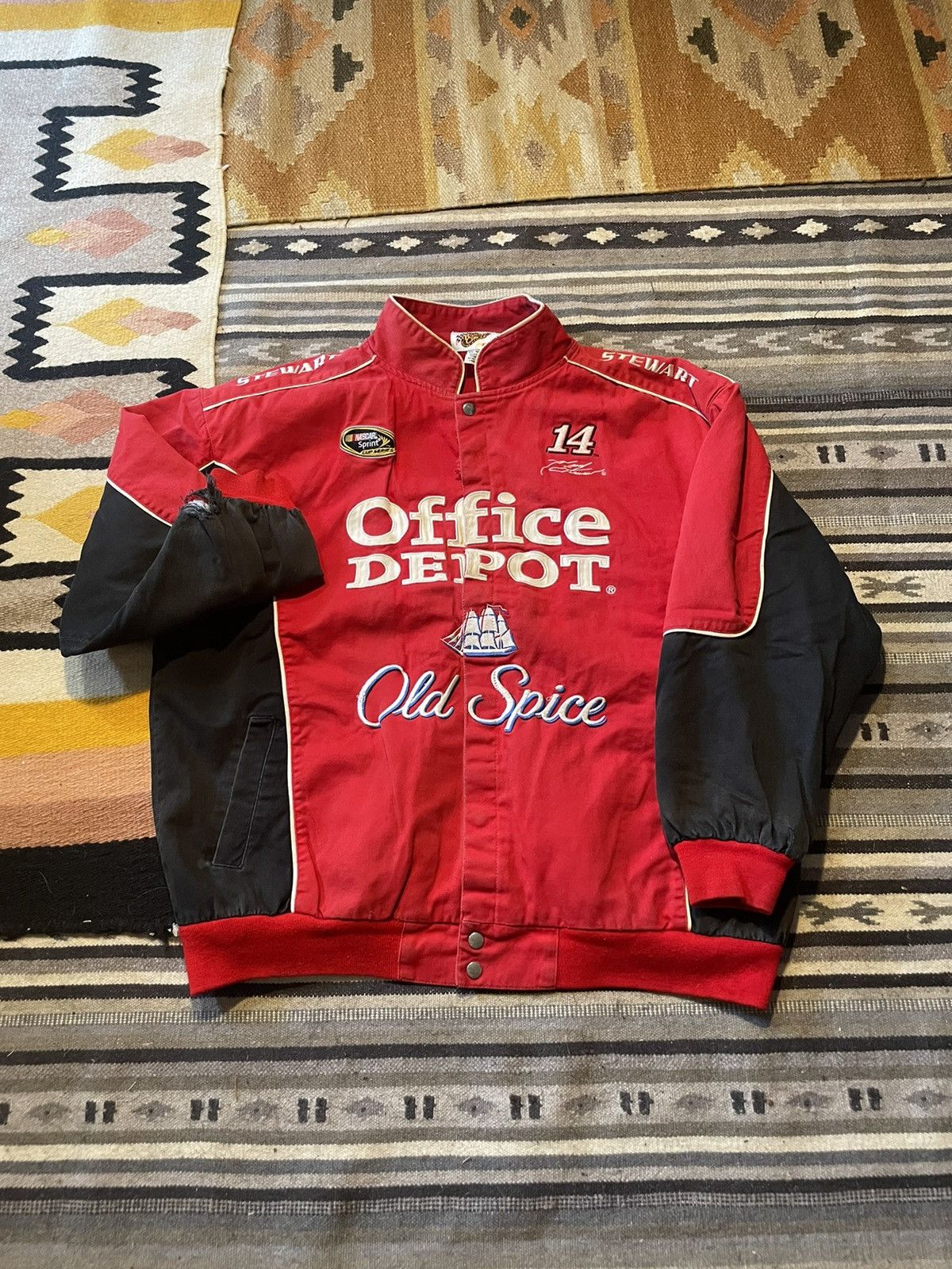 Streetwear × Vintage × Winners Circle Vintage old spice racing jacket ...