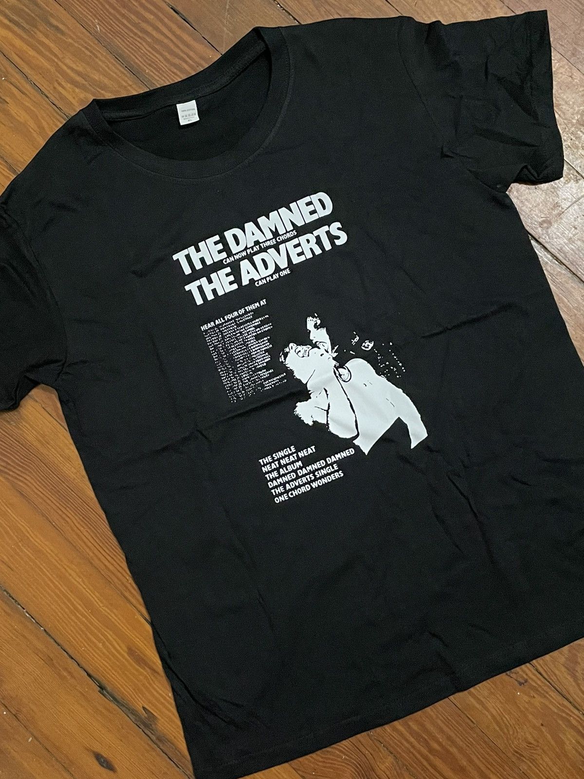 Band Tees The Damned / The Adverts Classic Tour T-shirt (New/MINT ...