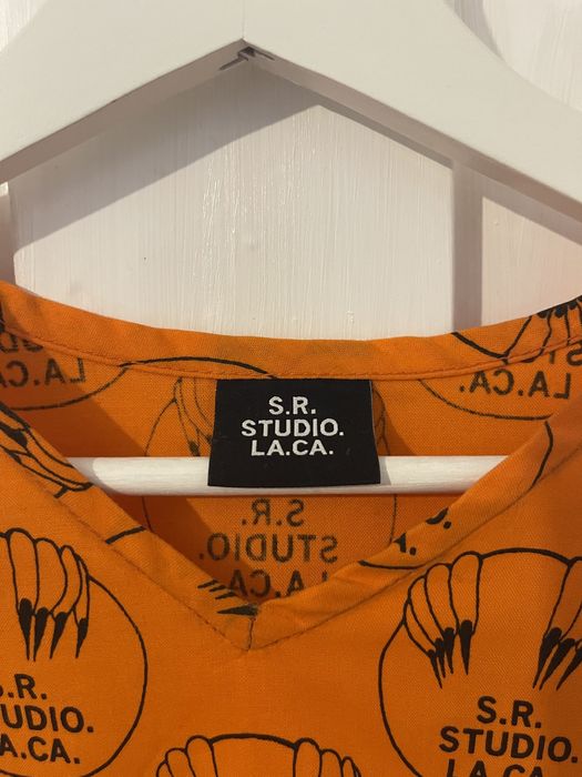 Sterling Ruby Vampire Sunrise Scrub Shirt | Grailed