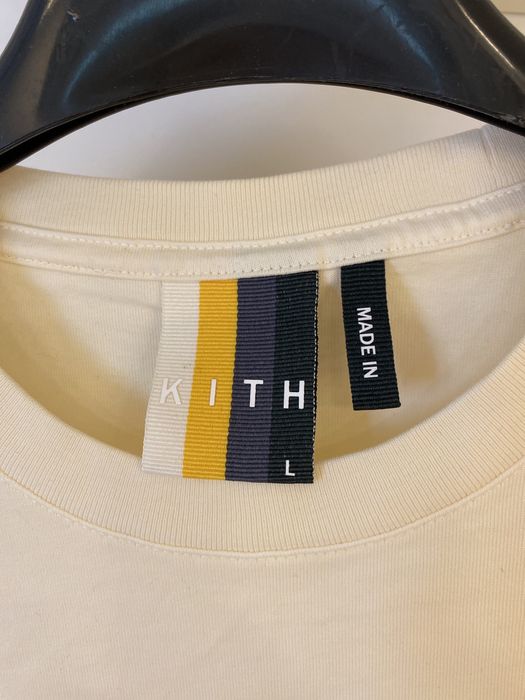 Kith Kith vintage wash tee sandrift large | Grailed