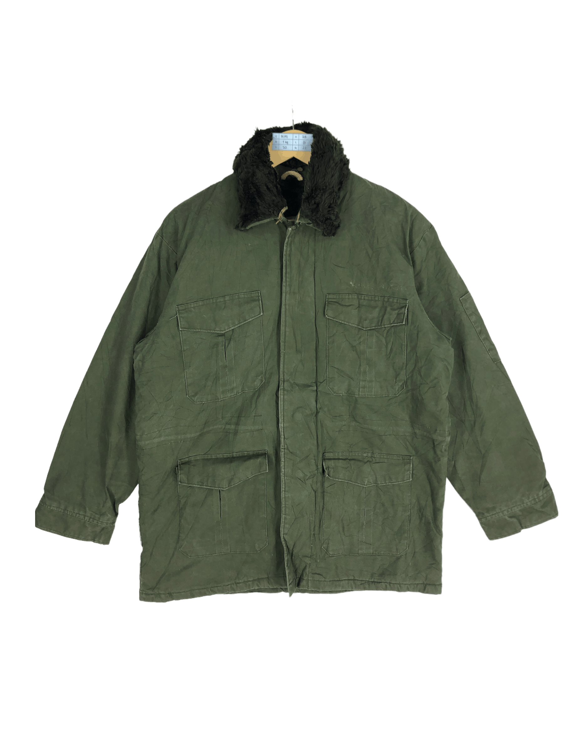 M 65 Field Jacket × Military × Vintage Vintage Mowint Army Green ...