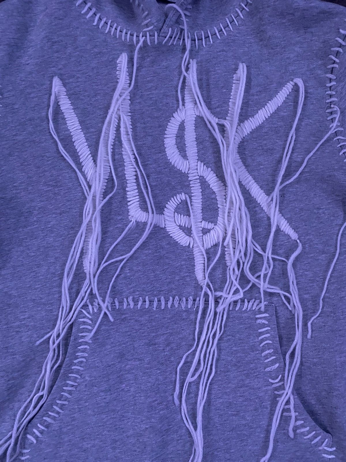 Streetwear YLSK Distressed hoodie | Grailed