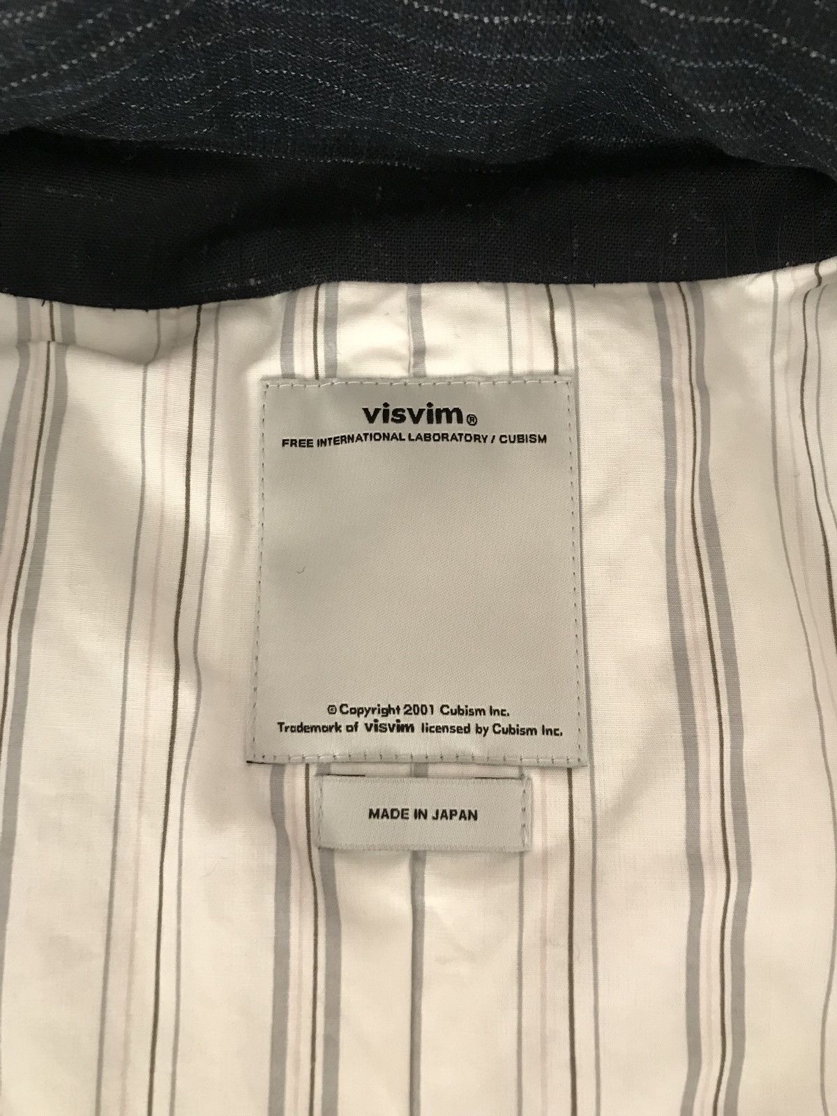 Visvim DOTERA COAT WOOL STRIPE | Grailed