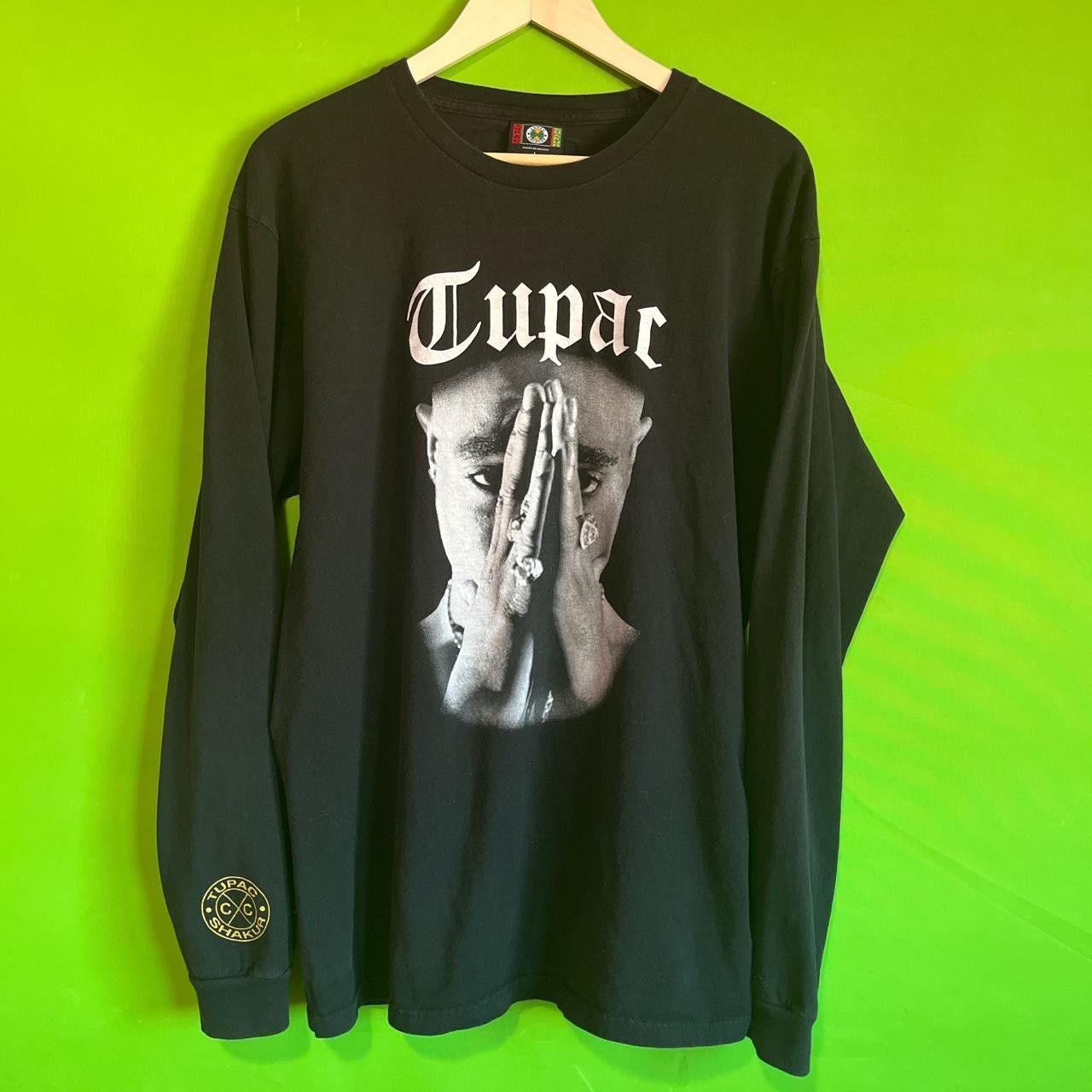 Cross Colours L Tupac Cross Colours Praying Hands Longsleeve | Grailed