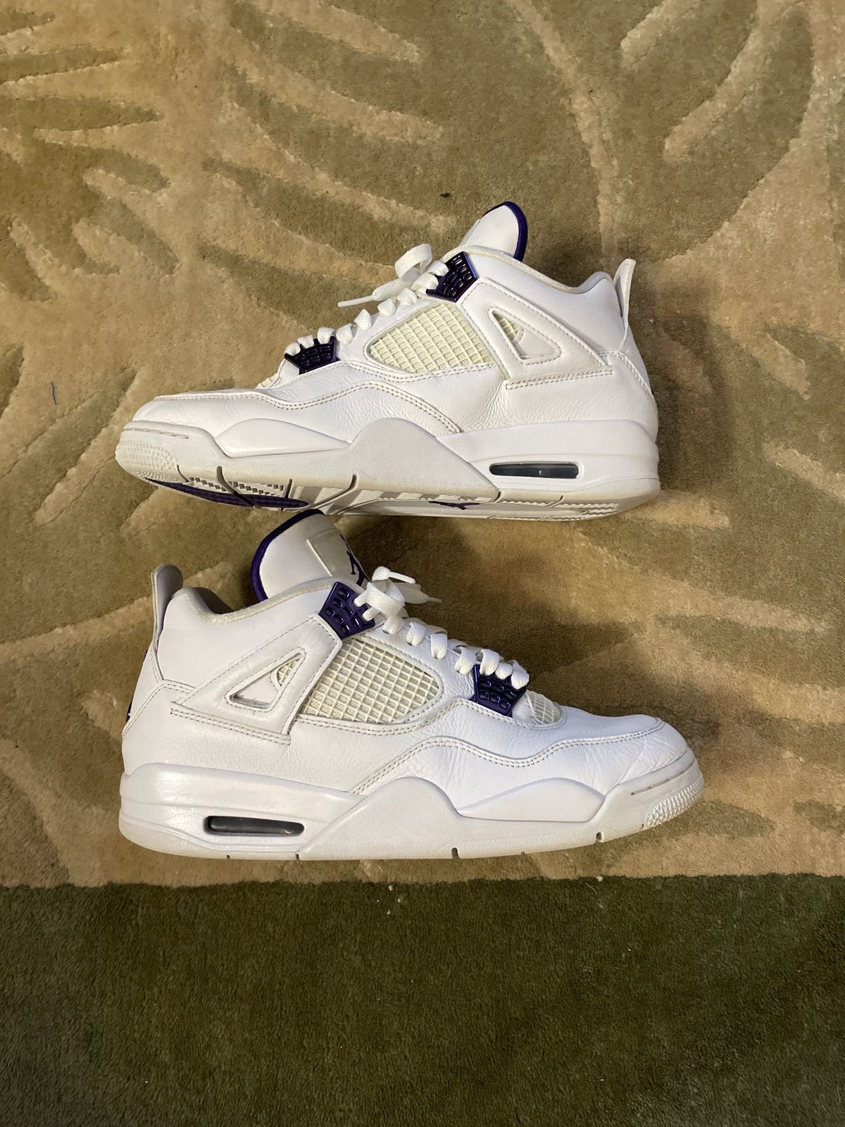 Nike Jordan 4 Metallic Purple | Grailed