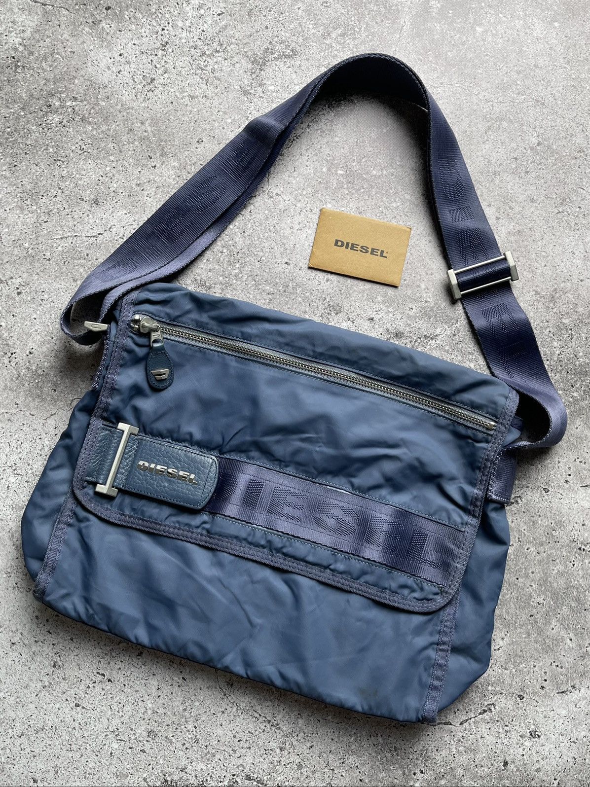 Diesel × Streetwear Diesel Vintage Messenger Bag | Grailed
