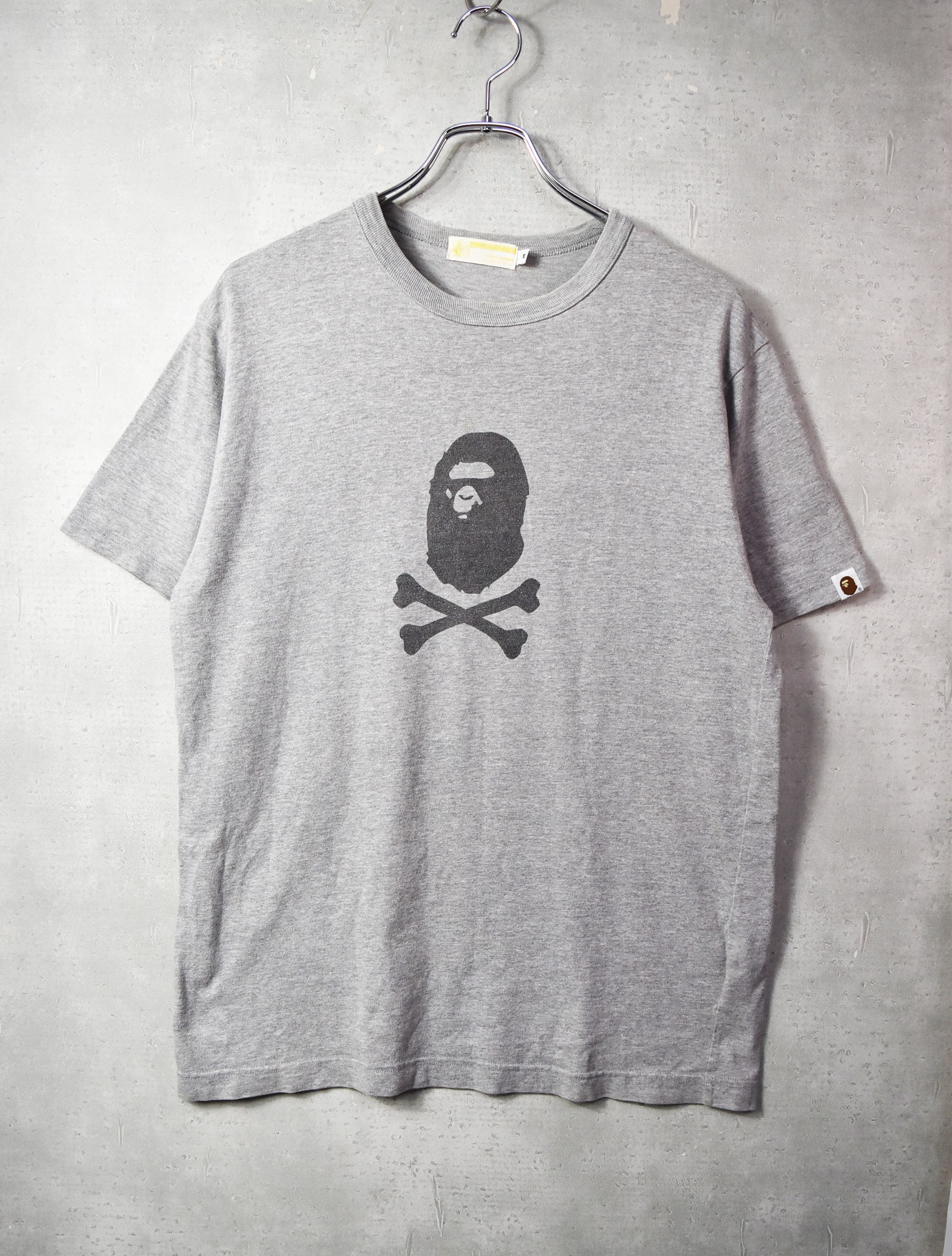 Bape × Vintage BAPE skull logo graphic t-shirt 90s 00s 28303 - 808 74 ...