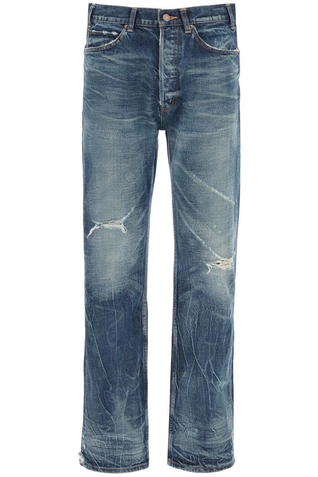Celine Celine Moonlight Wash Selvedge Denim 90s Look SS 21 | Grailed