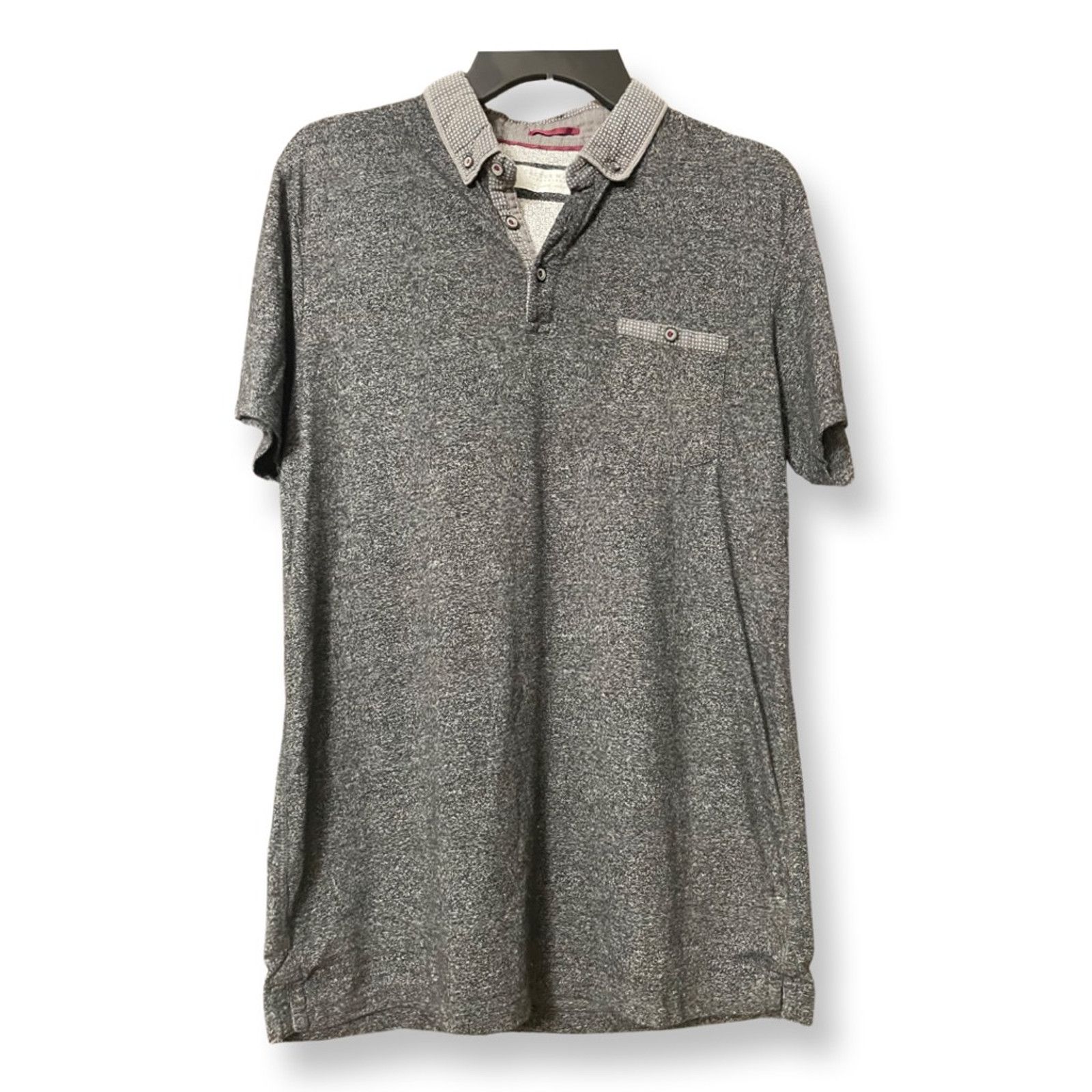 Travis Scott Cactus Man Ricky Singh Polo Shirt Gray ShortSleeve Pockets ...