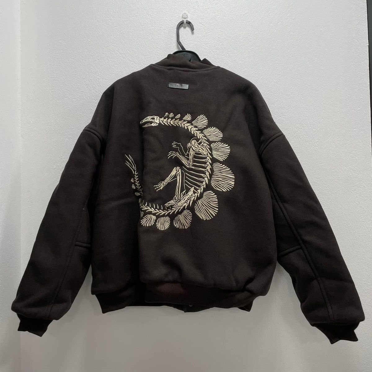 Vintage DENE DINOSAUR VARSITY BOMBER | Grailed