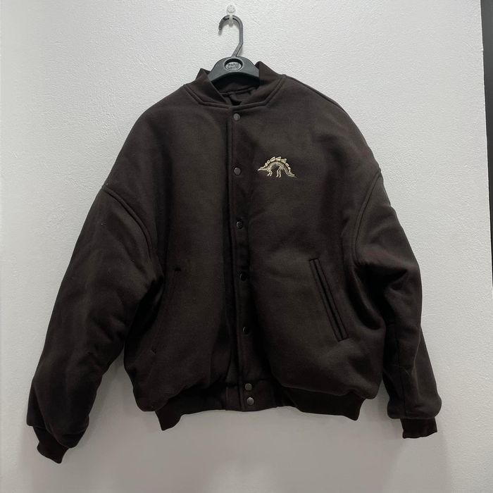 Vintage DENE DINOSAUR VARSITY BOMBER | Grailed