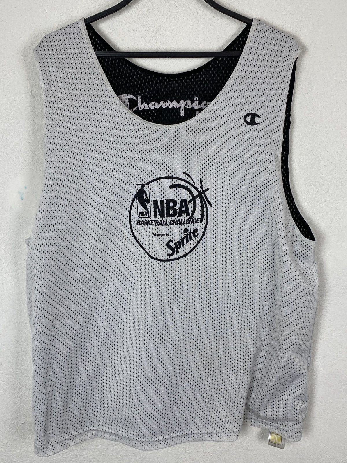Champion × NBA 00s Vintage Sprite NBA Basketball Challenge Reversible ...