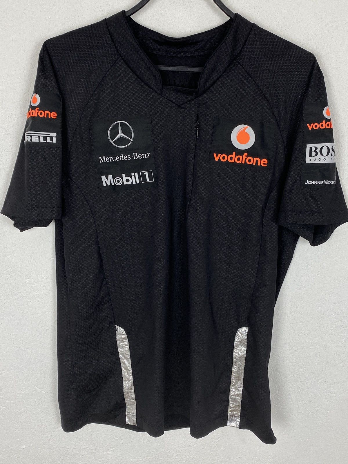 Hugo Boss Vintage Hugo Boss x Mercedes Benz Formula1 Jersey In Black ...
