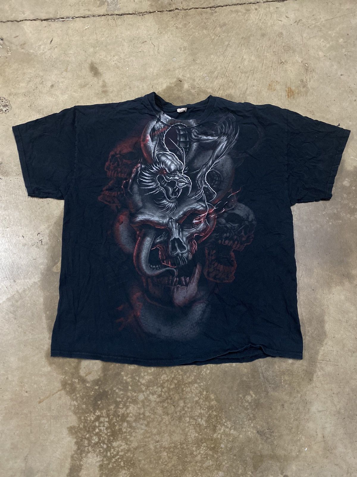 Made In Usa × Streetwear × Vintage Y2K Snake T-Shirt | Grailed