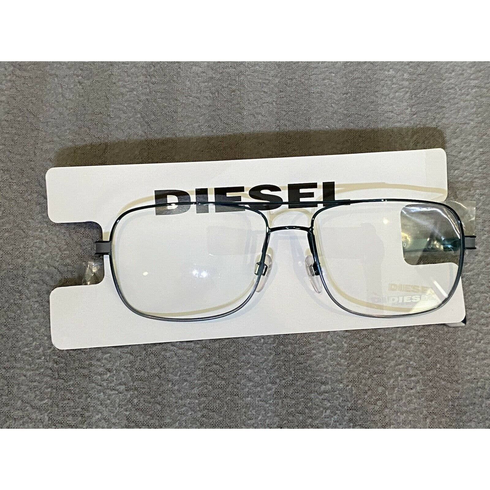 Diesel Diesel DL 5046 Optical Green Metal Eyeglasses Frame WithCase ...