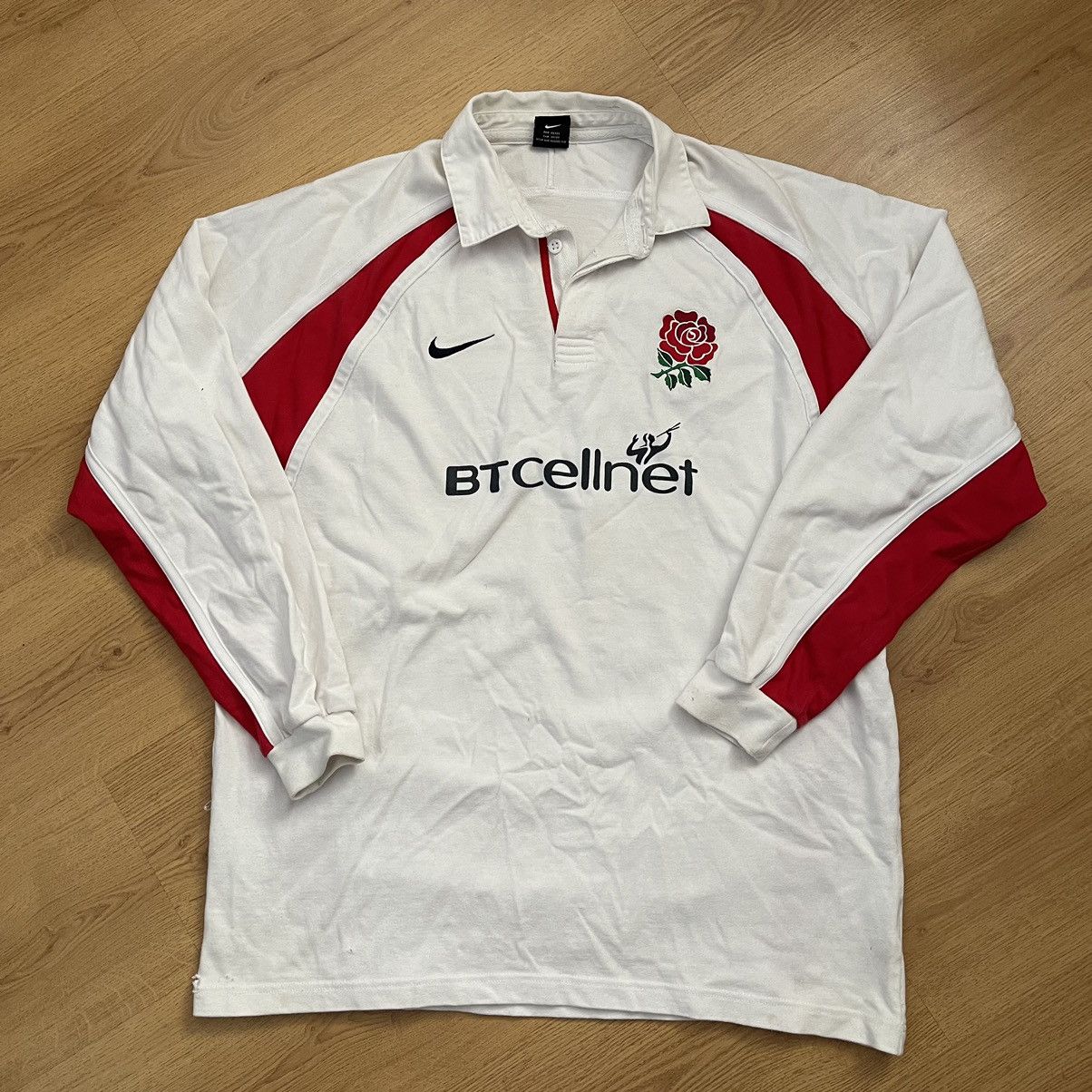 Nike Nike England Rugby 1999 vintage long sleeve Xl | Grailed