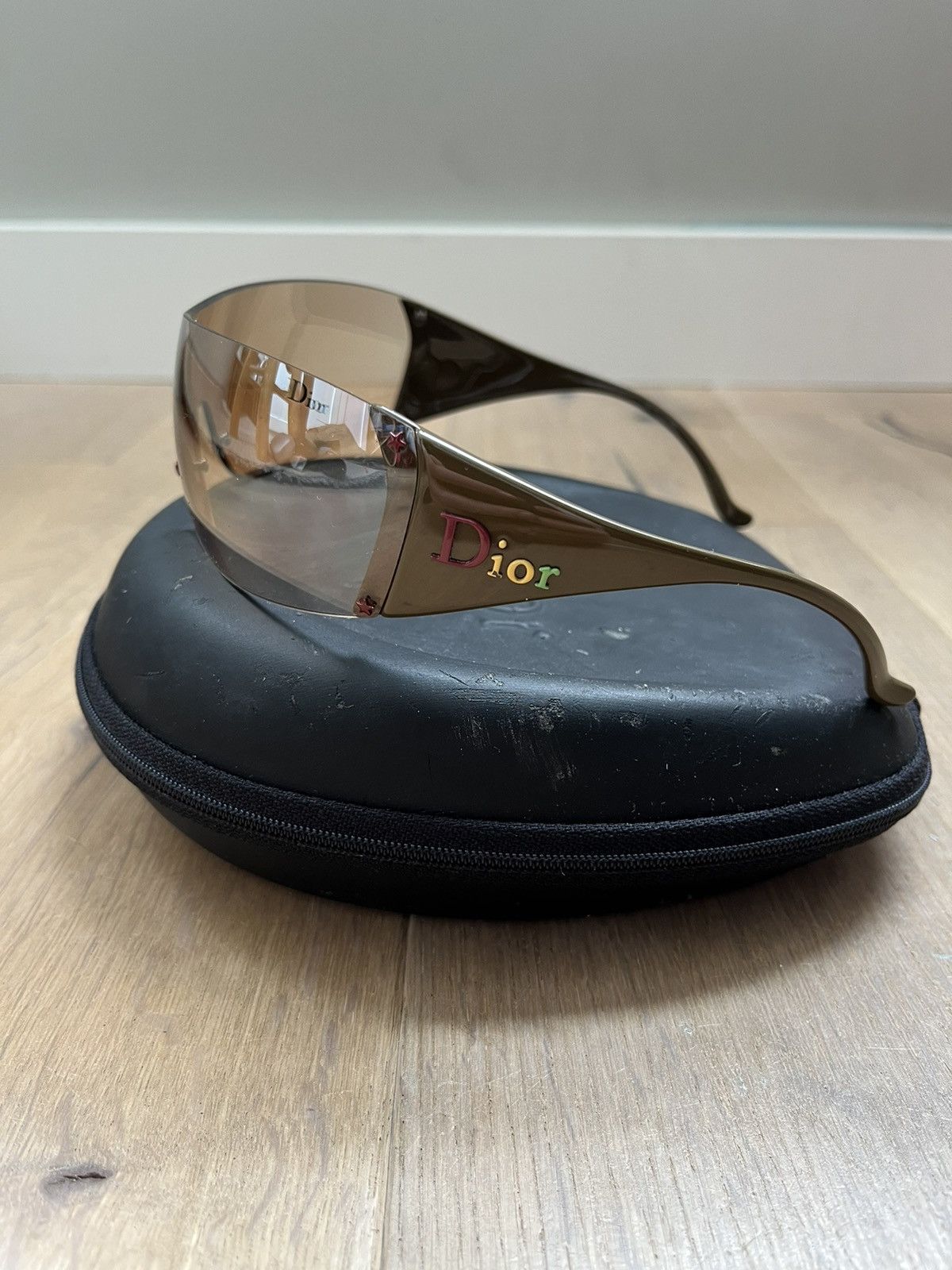 Dior Dior Rasta 4 Rimless Logo Star Sunglasses | Grailed