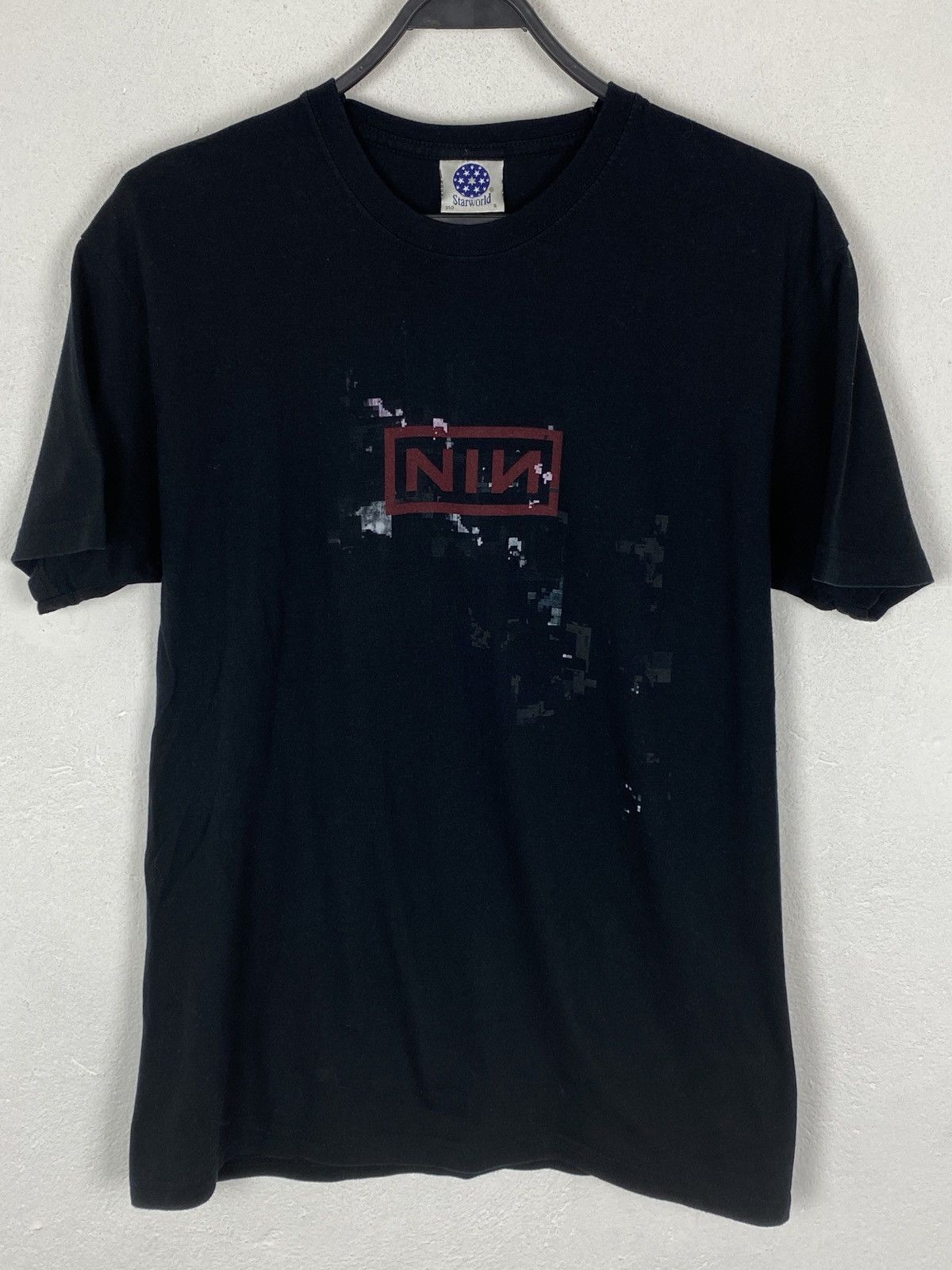 Tour Tee 00s Vintage Nine Inch Nails NIN 2007 Tour T-Shirt In Black ...