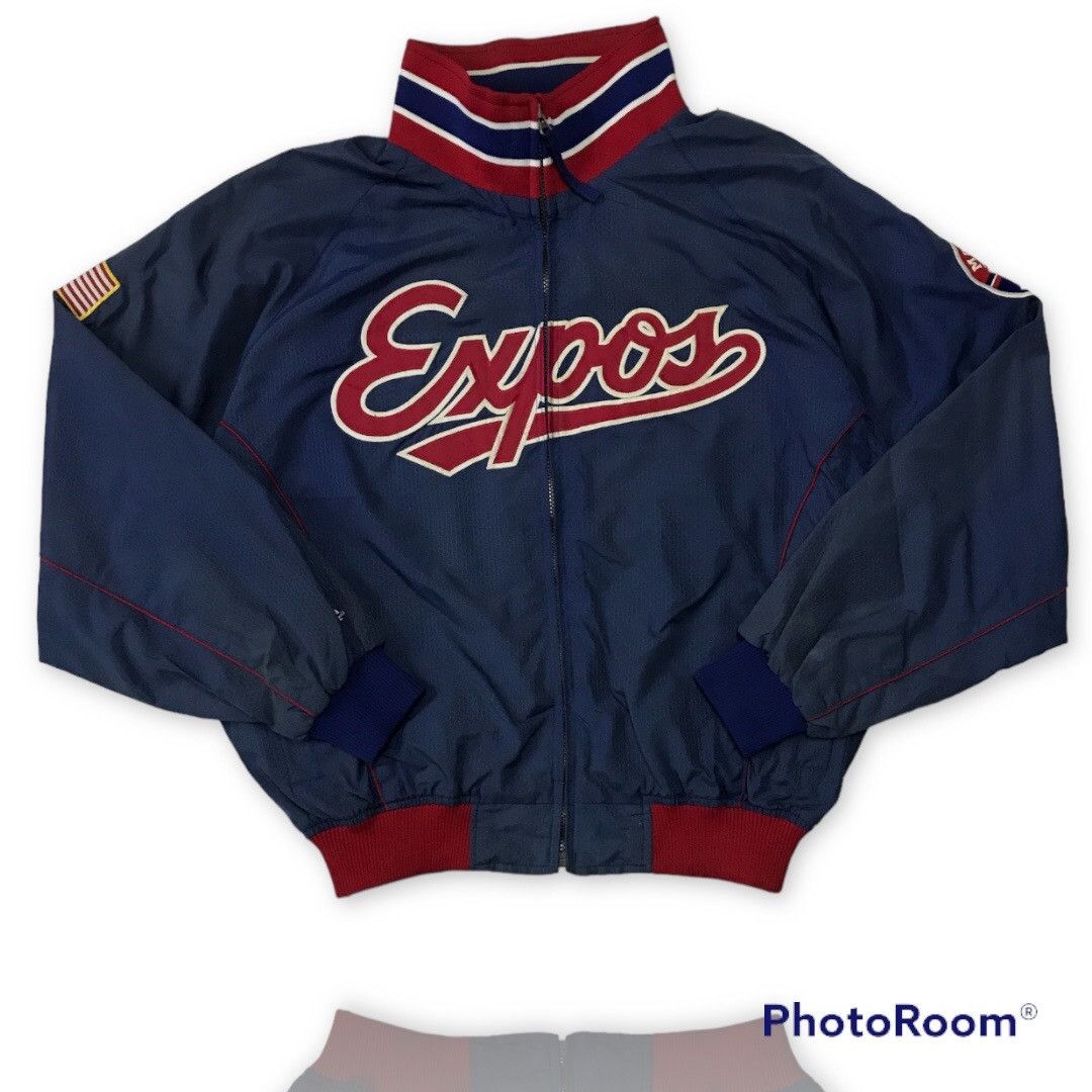 Vintage Majestic MLB montreal expos baseball jacket | Grailed