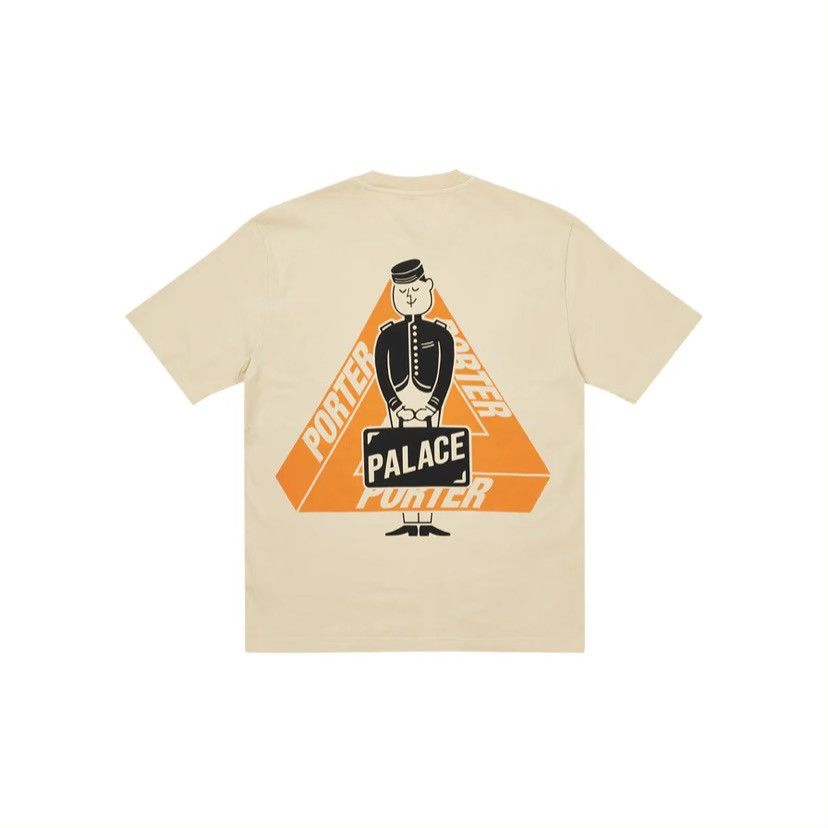 Palace × Porter PALACE PORTER TRI-FERG BELL BOY T-SHIRT SAND | Grailed
