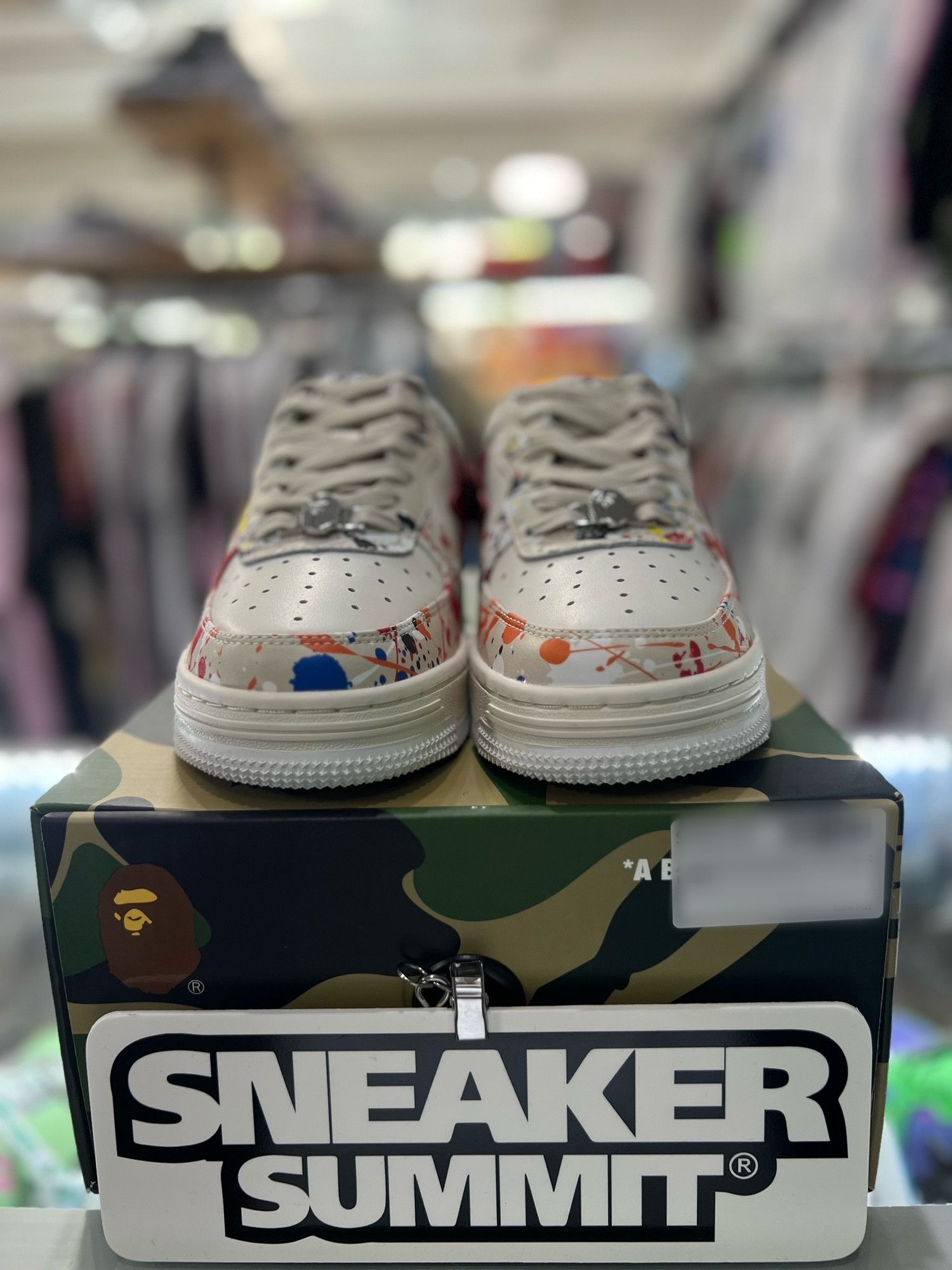 Bape A Bathing Ape Bape Sta Paint Beige | Grailed