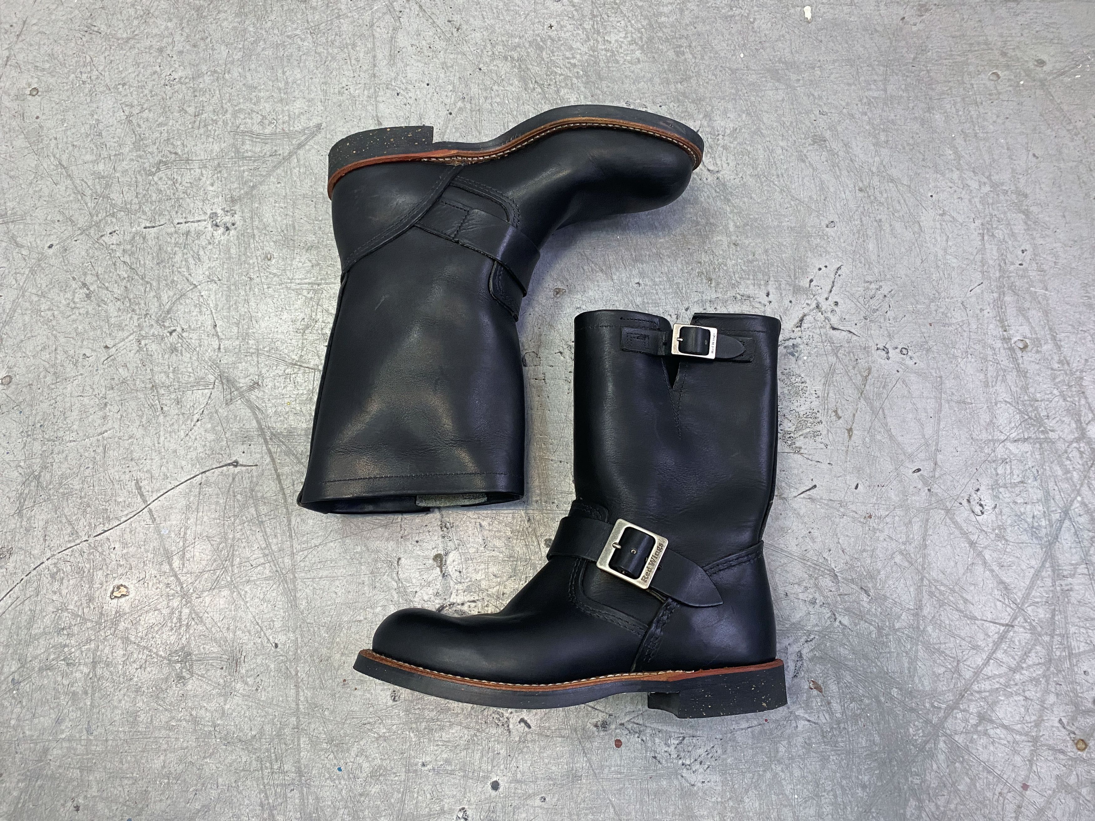 Made In Usa × Red Wing Red Wing Heritage 2990 Engineer Black Leather ...