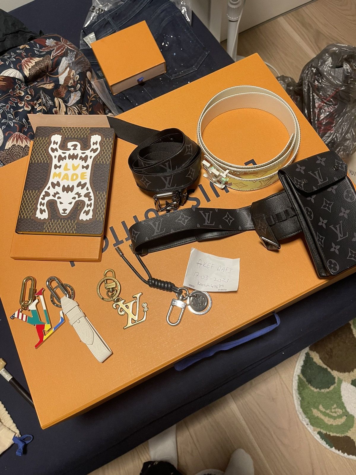 Louis Vuitton × Nigo Louis Vuitton x Nigo Diary/office book | Grailed