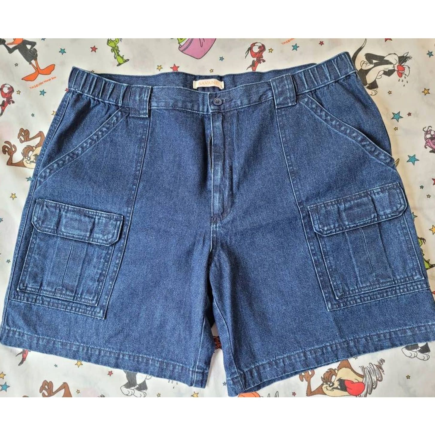 Savane Savane Denim Hiking Cargo Shorts sz 40 Trail tech Utility | Grailed