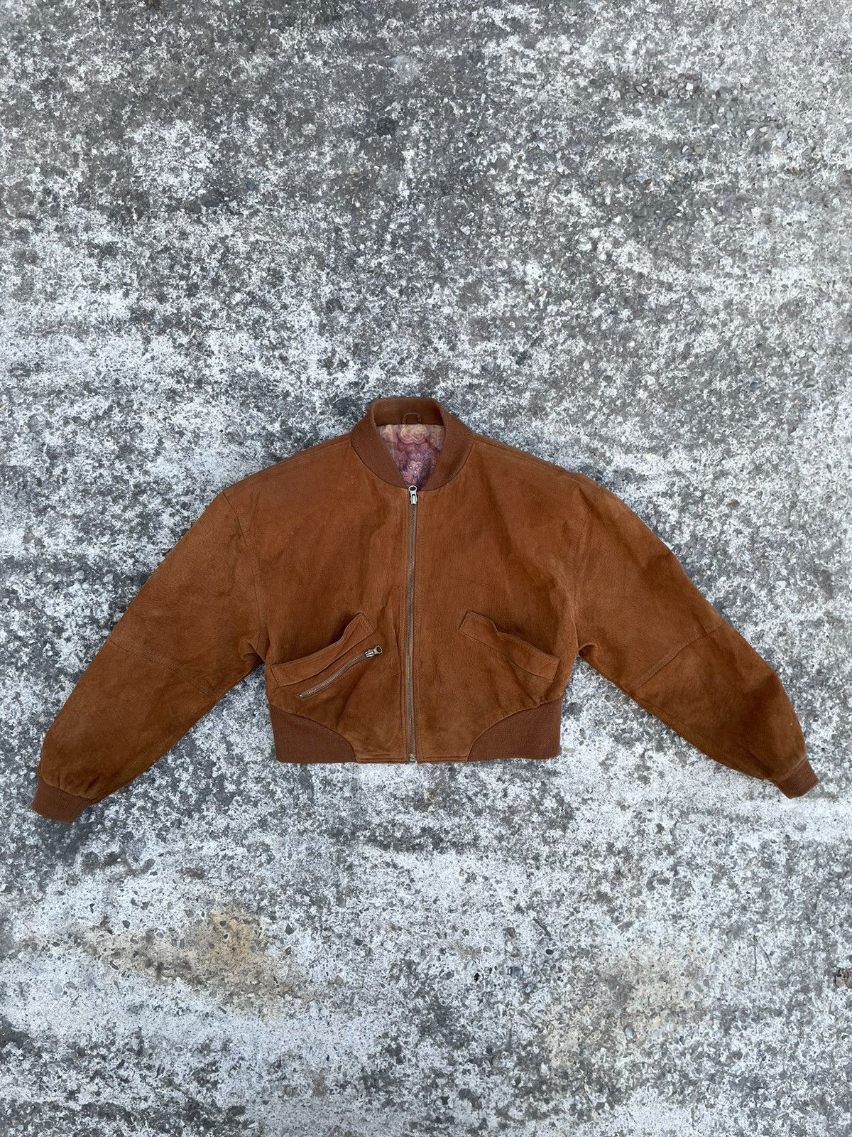 Genuine Leather × Leather Jacket × Vintage Joy real leather woman brown ...