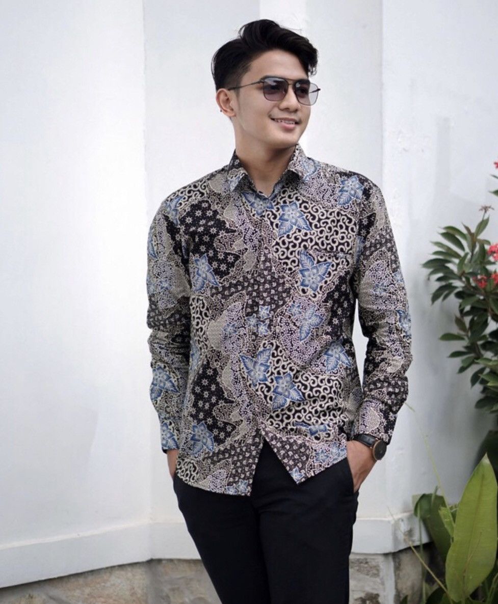 Flannel × Japanese Brand × Streetwear Batik indonesia (Slimfit) | Grailed