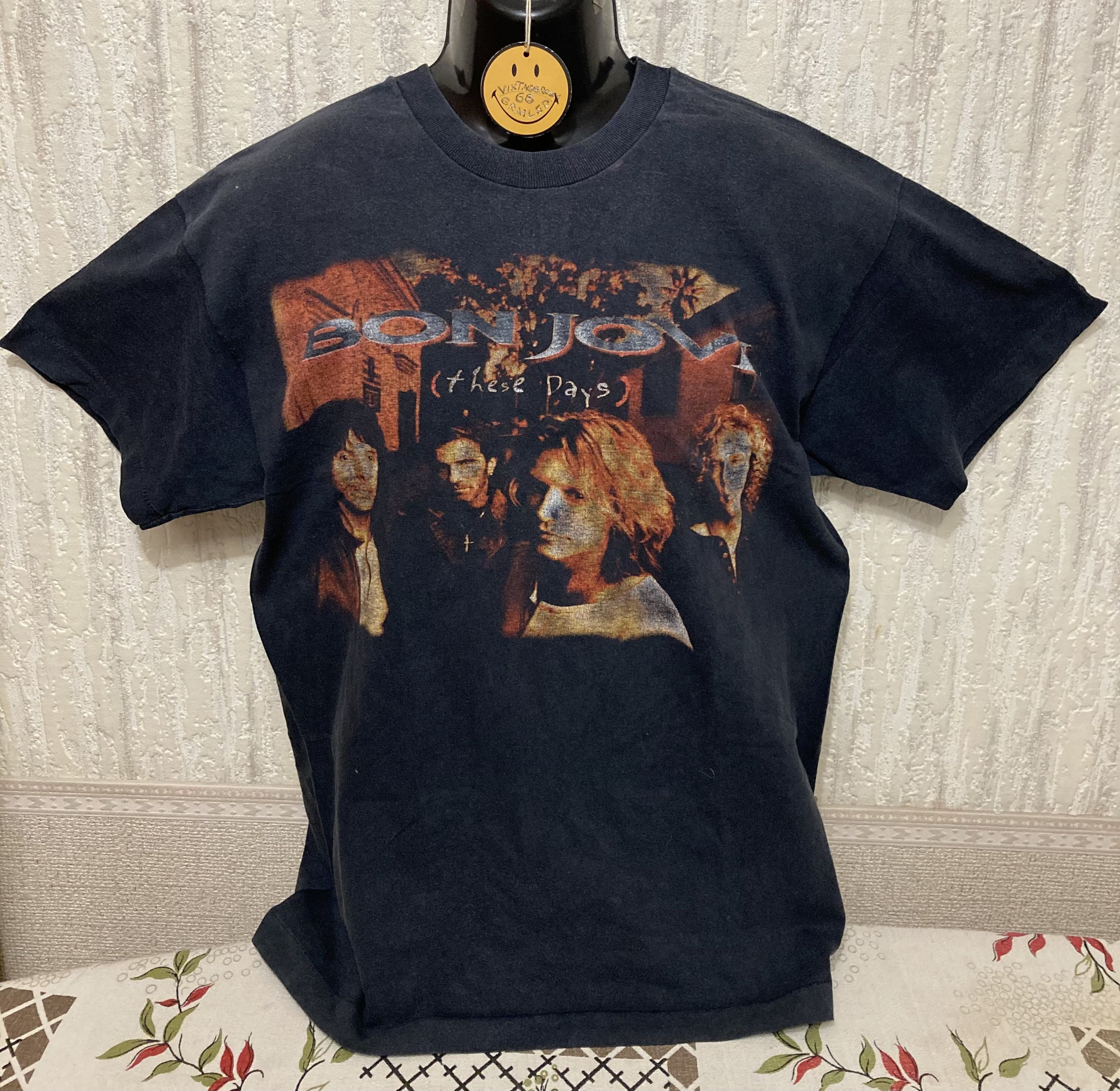 Band Tees × Bon Jovi × Vintage Bon Jovi 1996 These Days tour vintage t ...