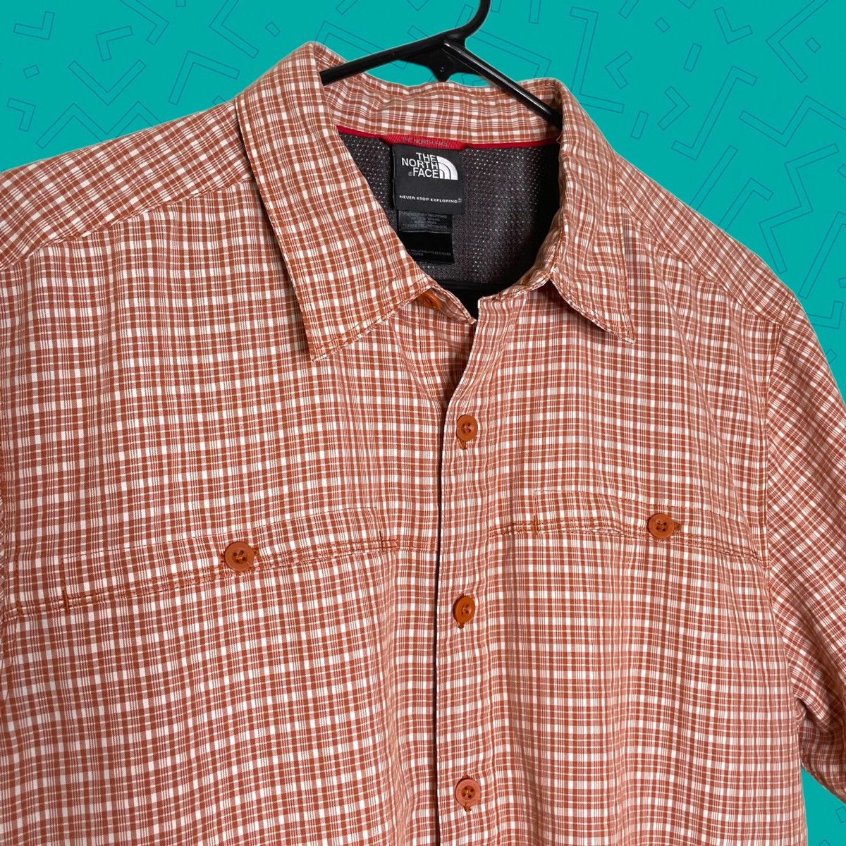 North Face Button Up