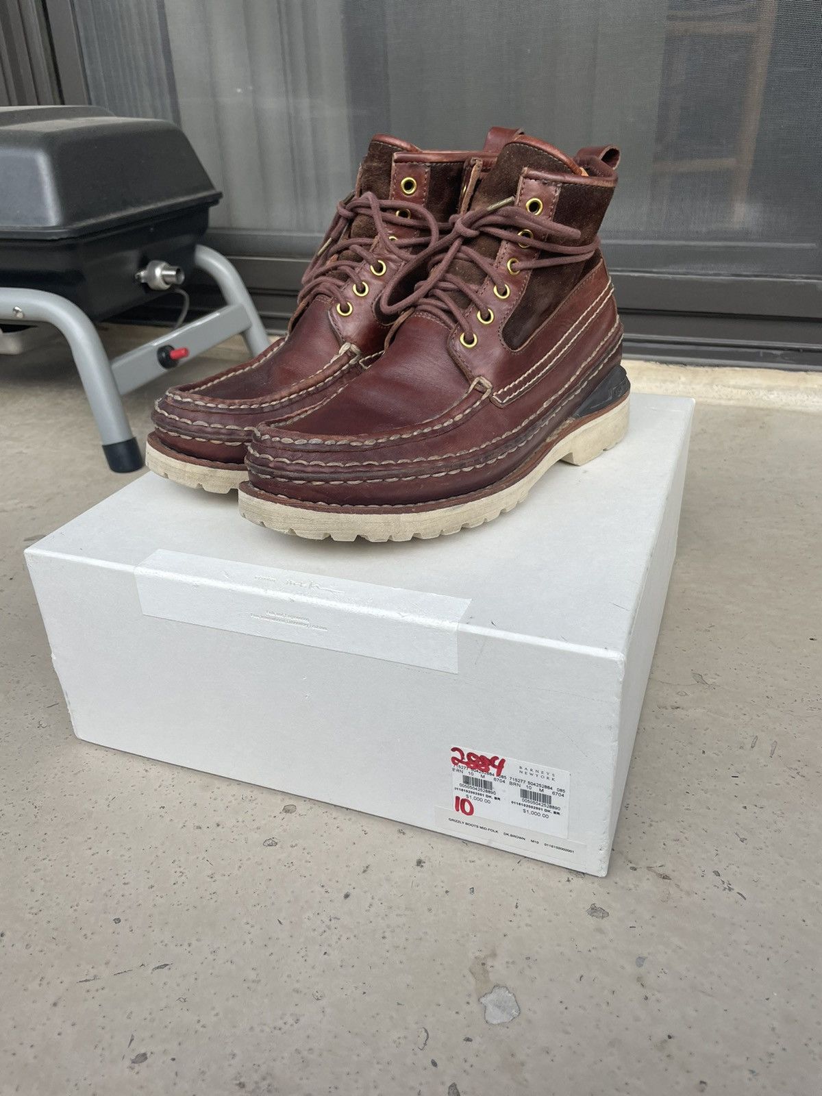 Visvim Grizzly Boots Mid-Folk | Grailed